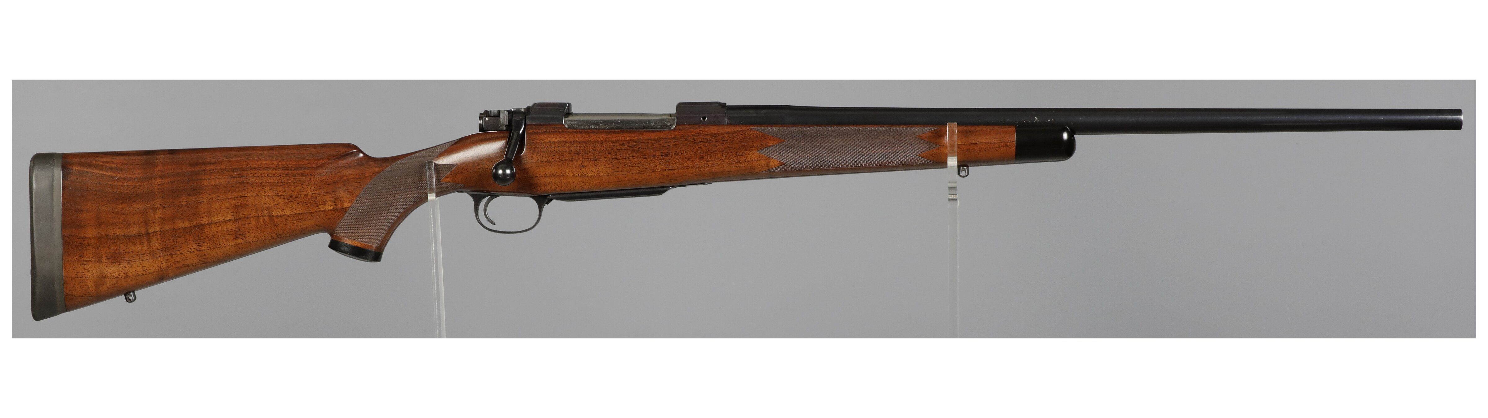 Early Les Bauska Model BBK-02 Rifle in .375 H&H Magnum | Rock Island ...