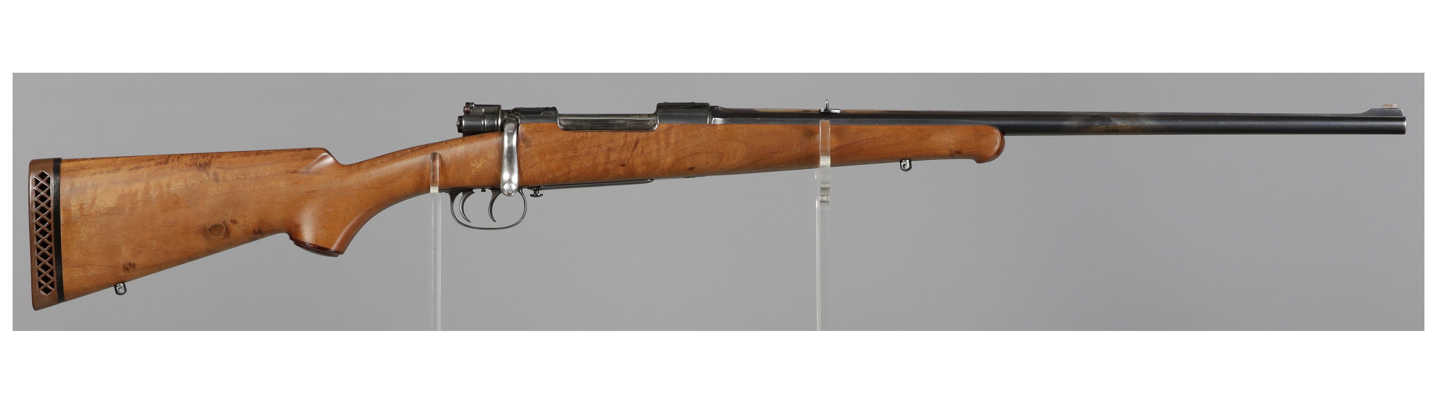 Engraved German Bolt Action Sporting Rifle | Rock Island Auction