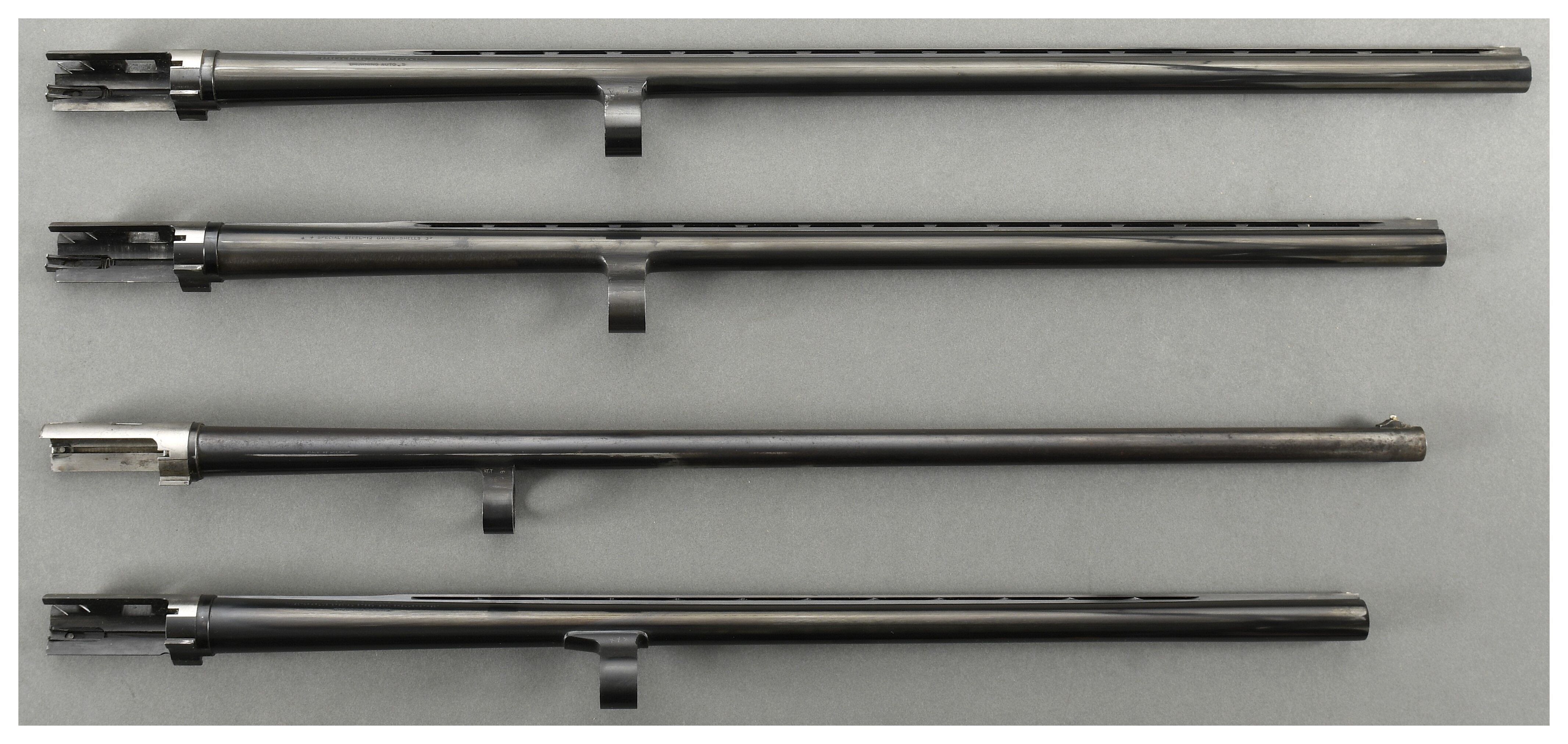 Four Browning Shotgun Barrels | Rock Island Auction