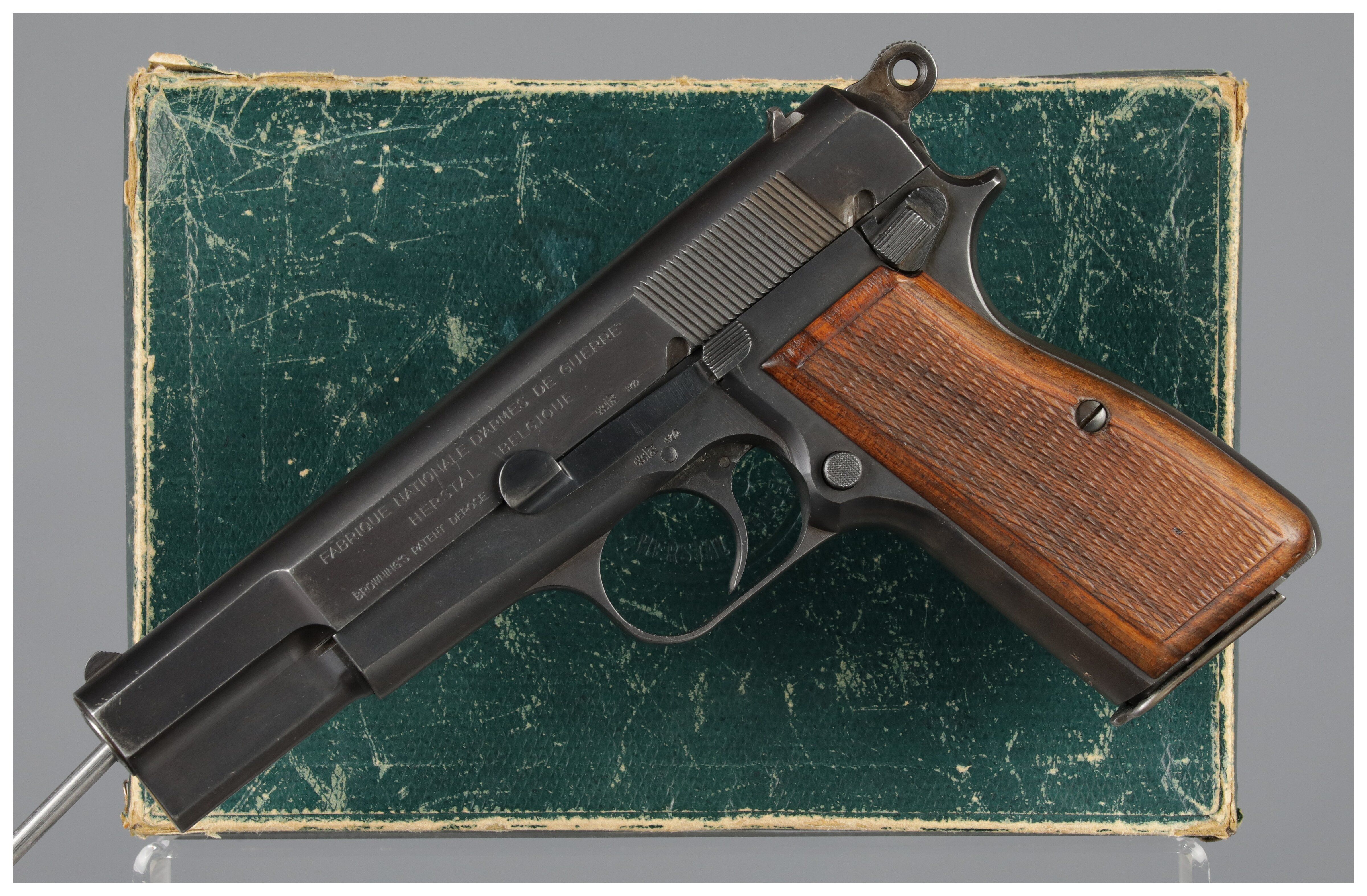 Austrian Police Marked FN M1935 High-Power Pistol with Box | Rock ...