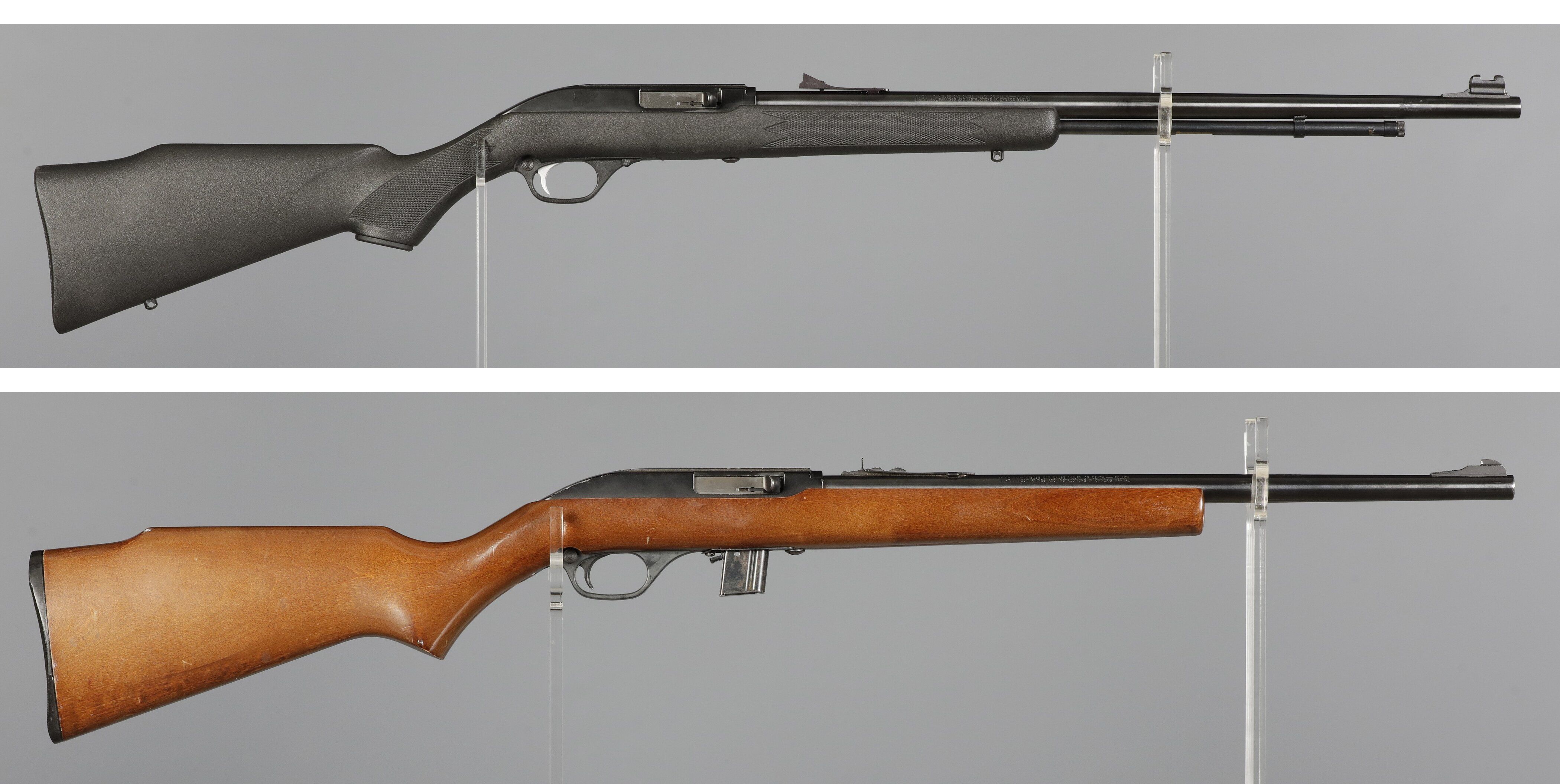 Two Marlin Semi-Automatic Rimfire Rifles | Rock Island Auction