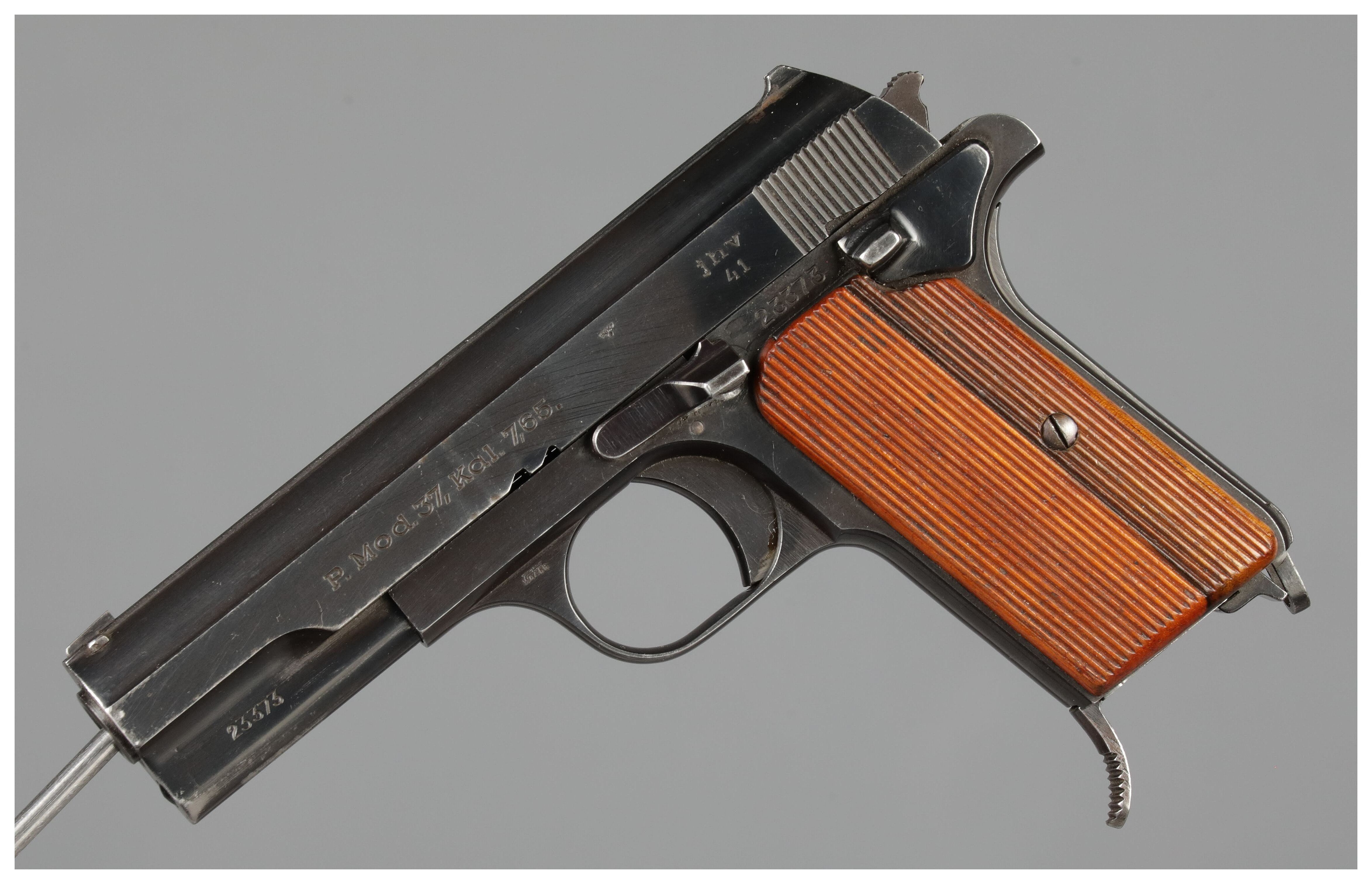 World War II Hungarian "jhv/41" Code FEG Model 37 Pistol | Rock Island ...