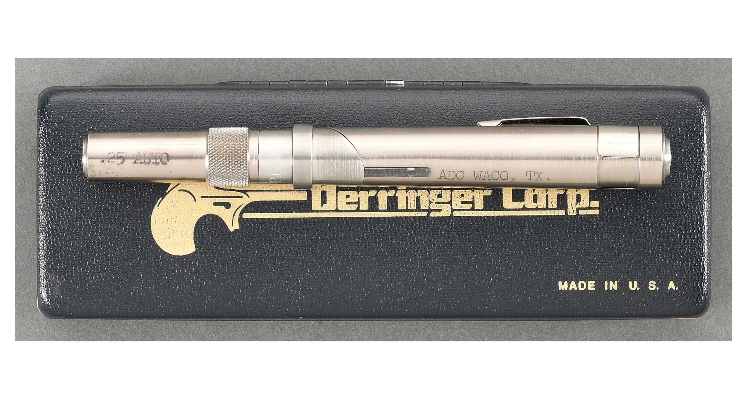 American Derringer Corp. Model 2 Pen Pistol with Case | Rock Island Auction