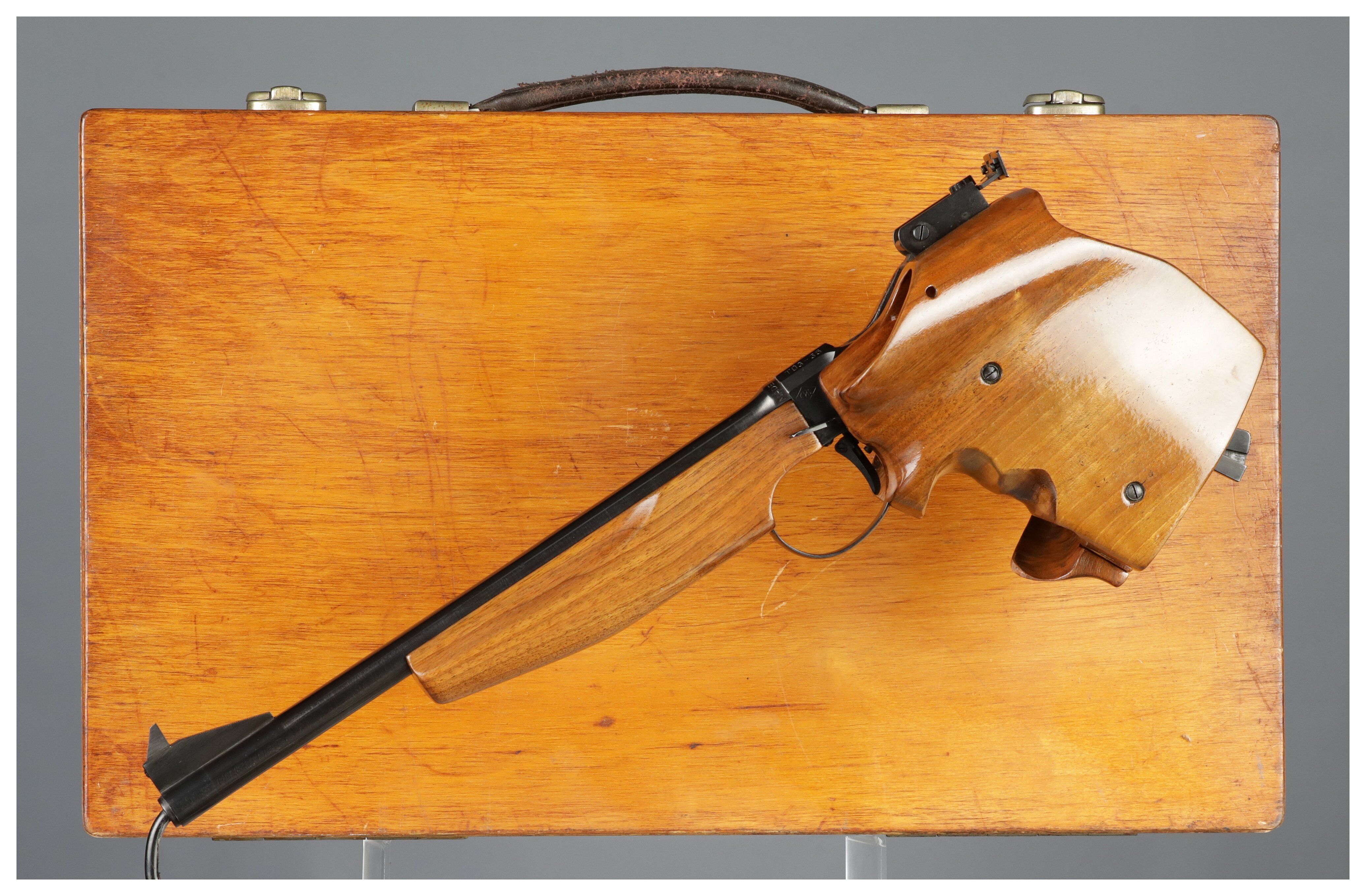 Soviet Vostok TOZ-35 Single Shot Pistol with Case | Rock Island Auction