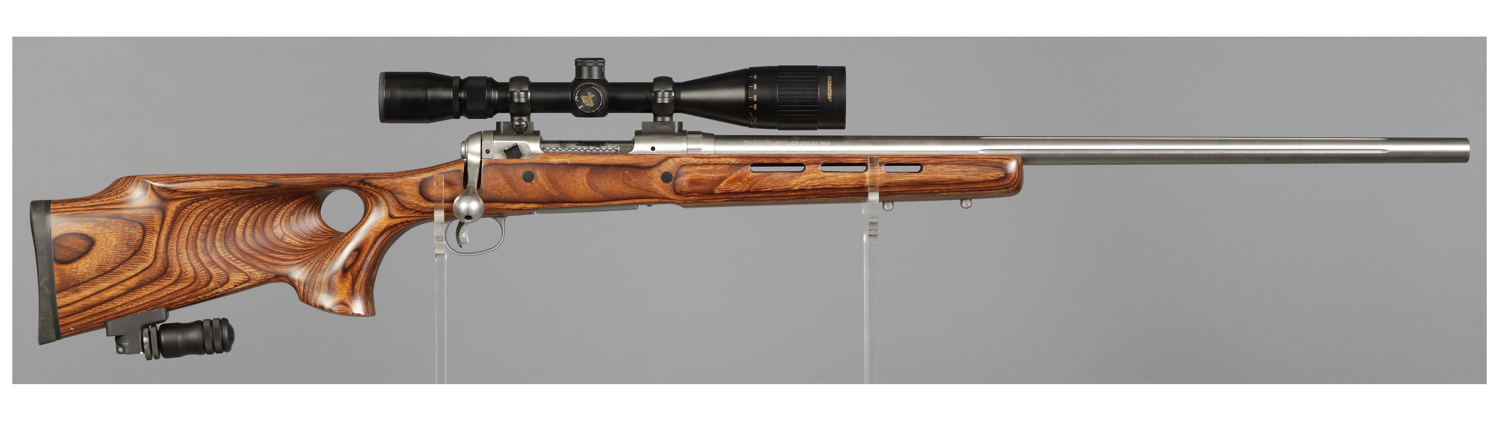 Savage Arms Model 12 Bolt Action Rifle with Scope | Rock Island Auction