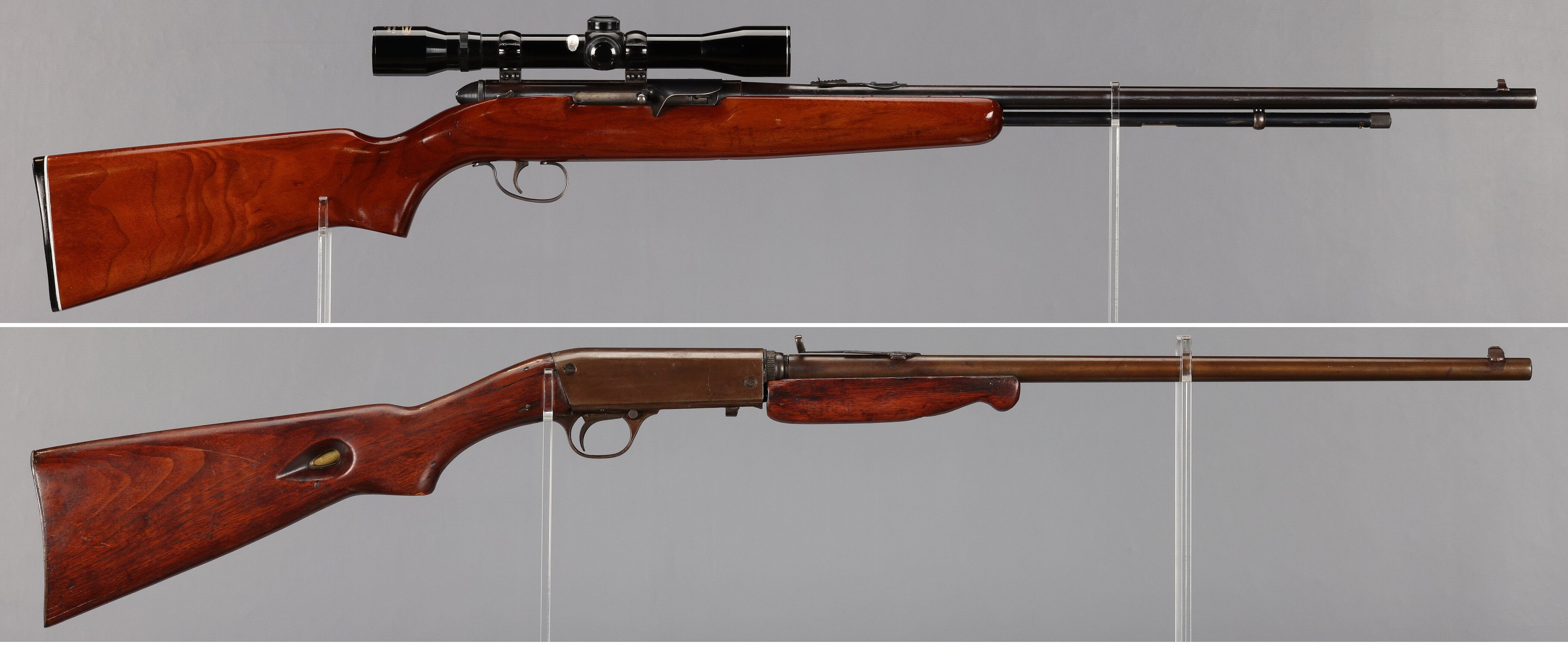 Two Remington Semi-Automatic Rimfire Rifles | Rock Island Auction