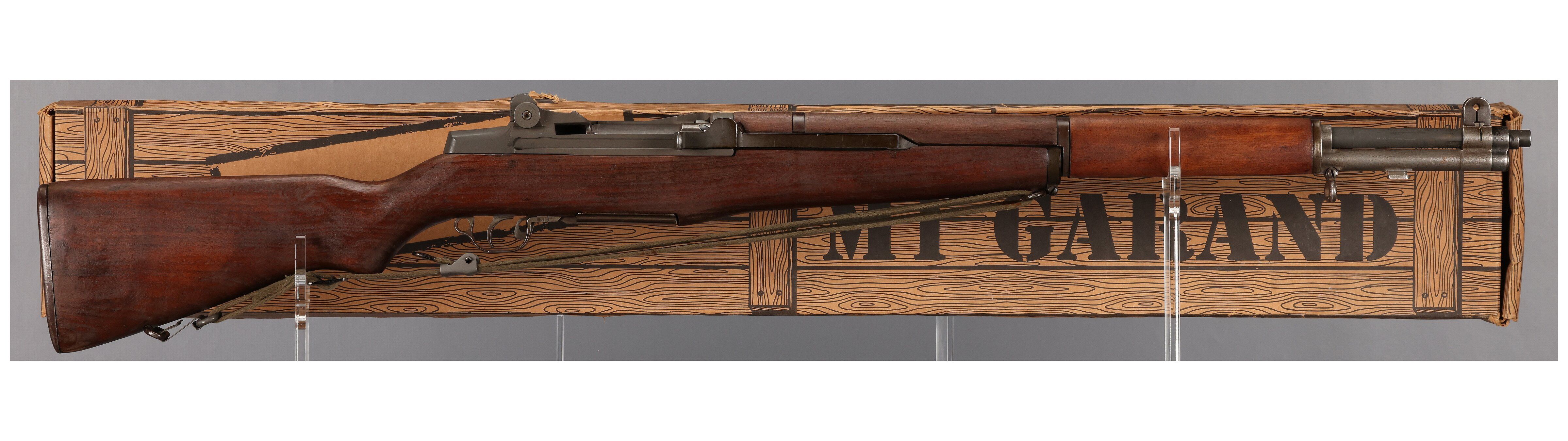 U.S. Winchester M1 Garand Semi-Automatic Rifle with Box | Rock Island ...