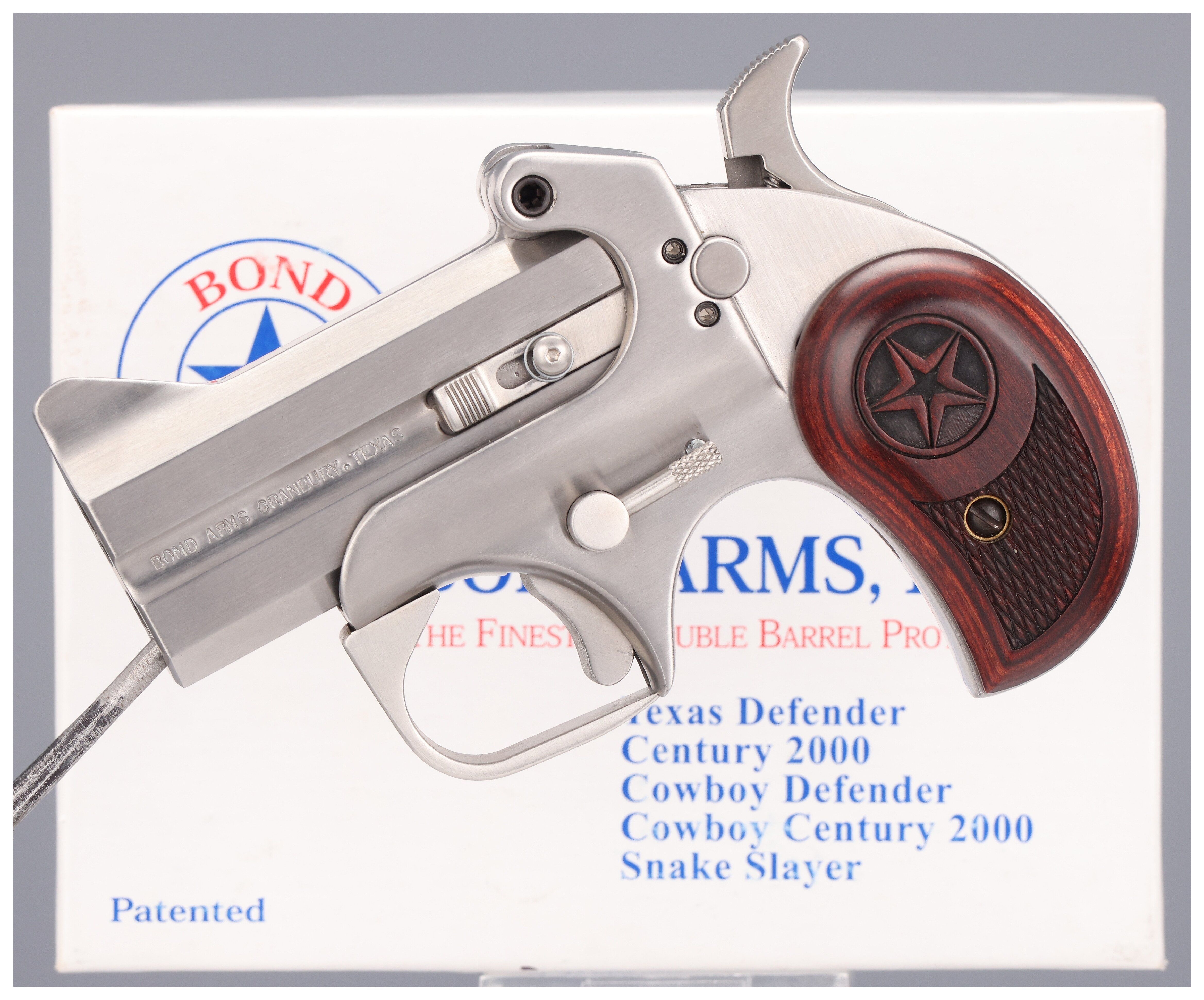 Bond Arms Texas Defender Over/Under Derringer with Box | Rock Island ...