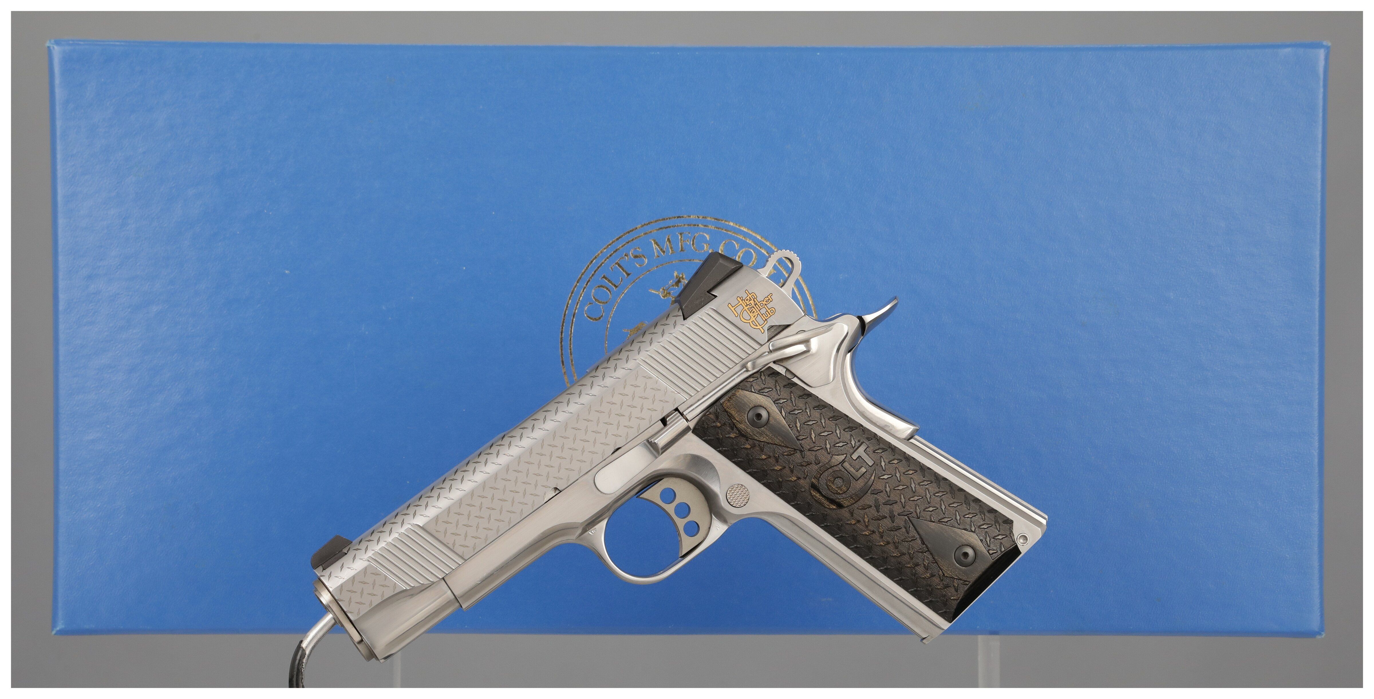 Colt High Caliber Club Combat Commander Semi-Automatic Pistol | Rock ...