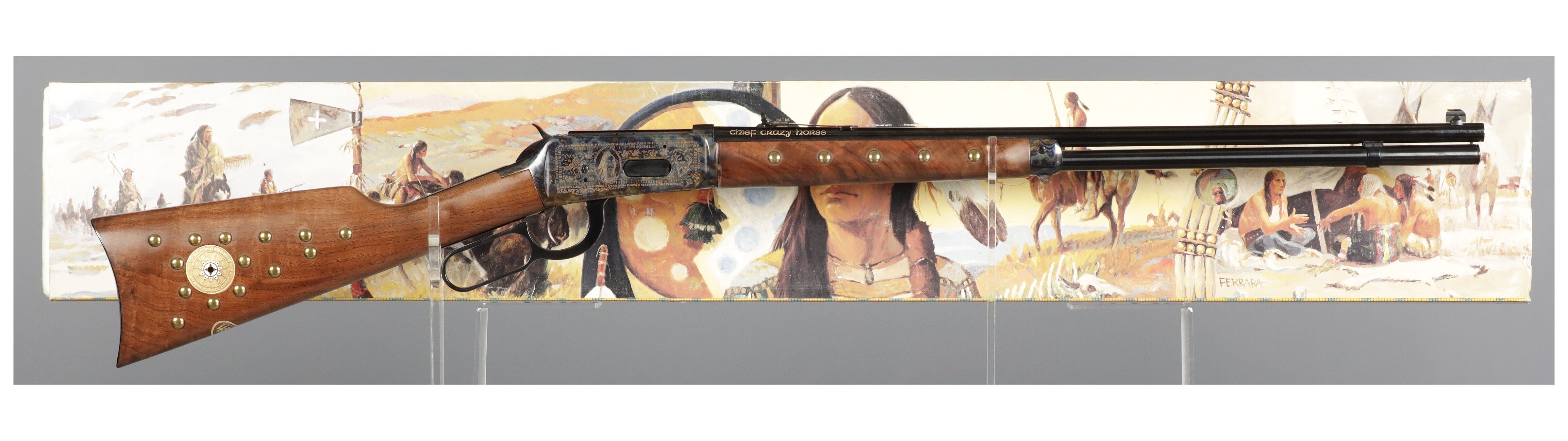 Winchester Model 94 Chief Crazy Horse Commemorative Rifle | Rock Island ...