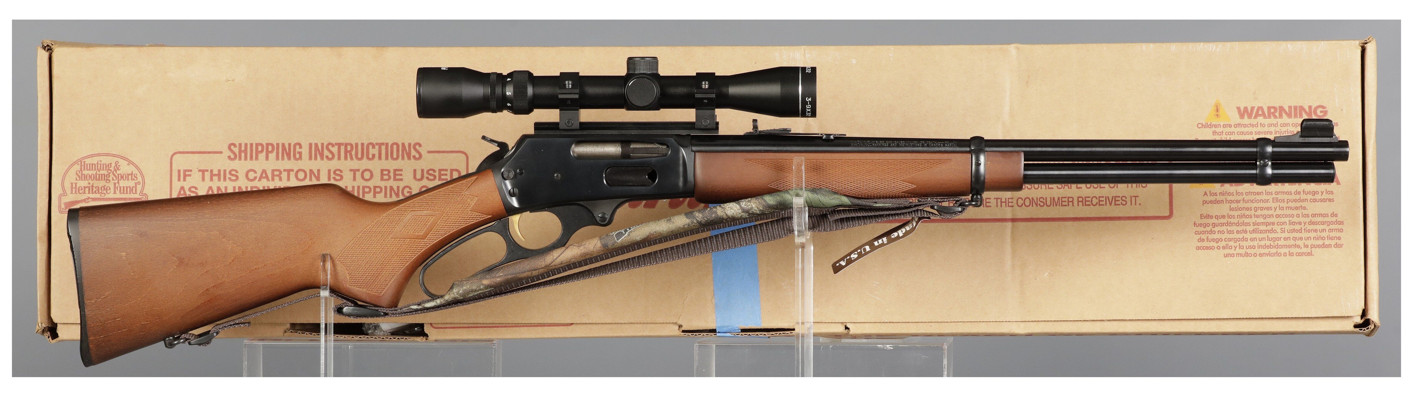 Marlin Model 336W Lever Action Rifle with Box and Scope | Rock Island ...