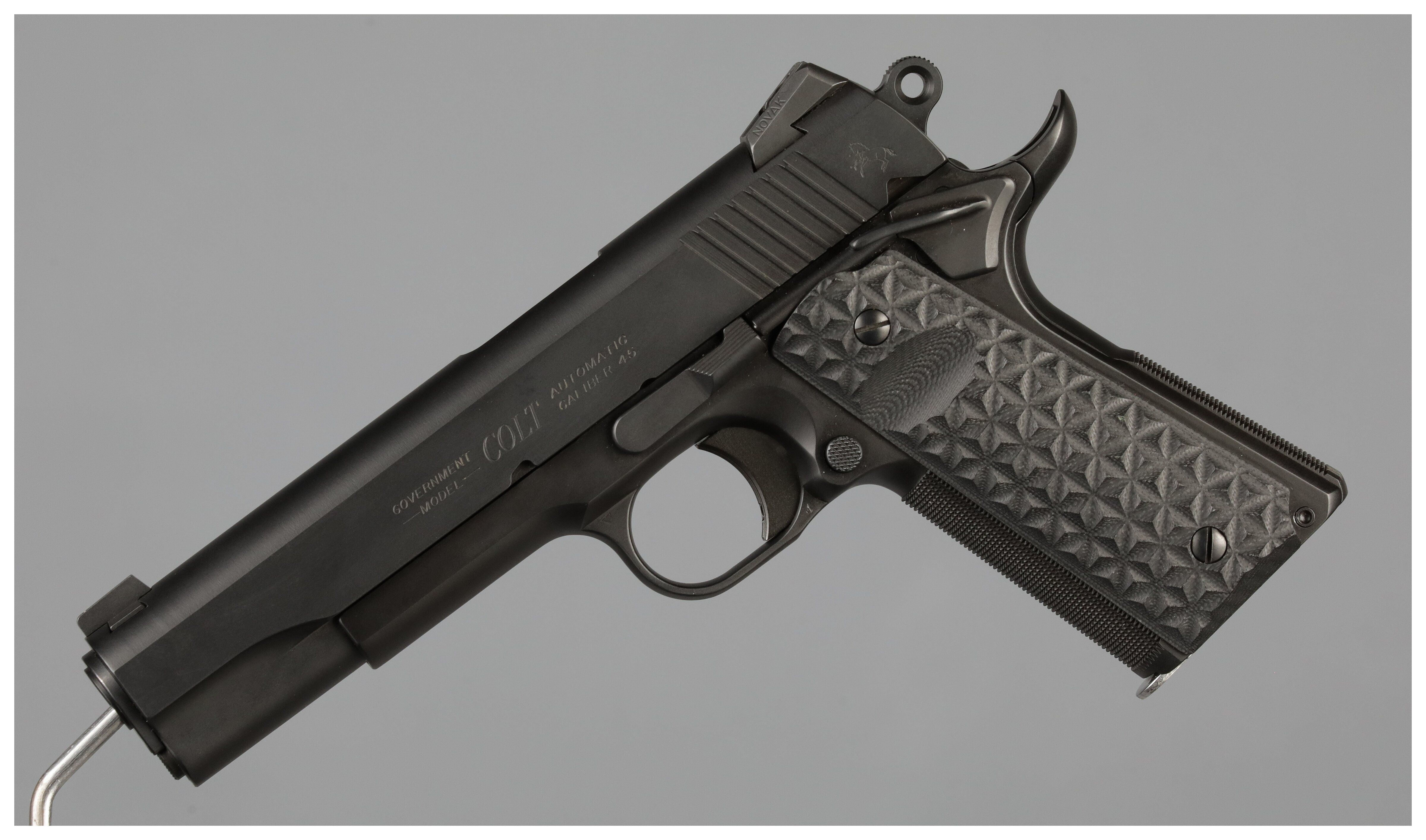 Novak's Custom Upgraded Colt Government Model Pistol | Rock Island Auction