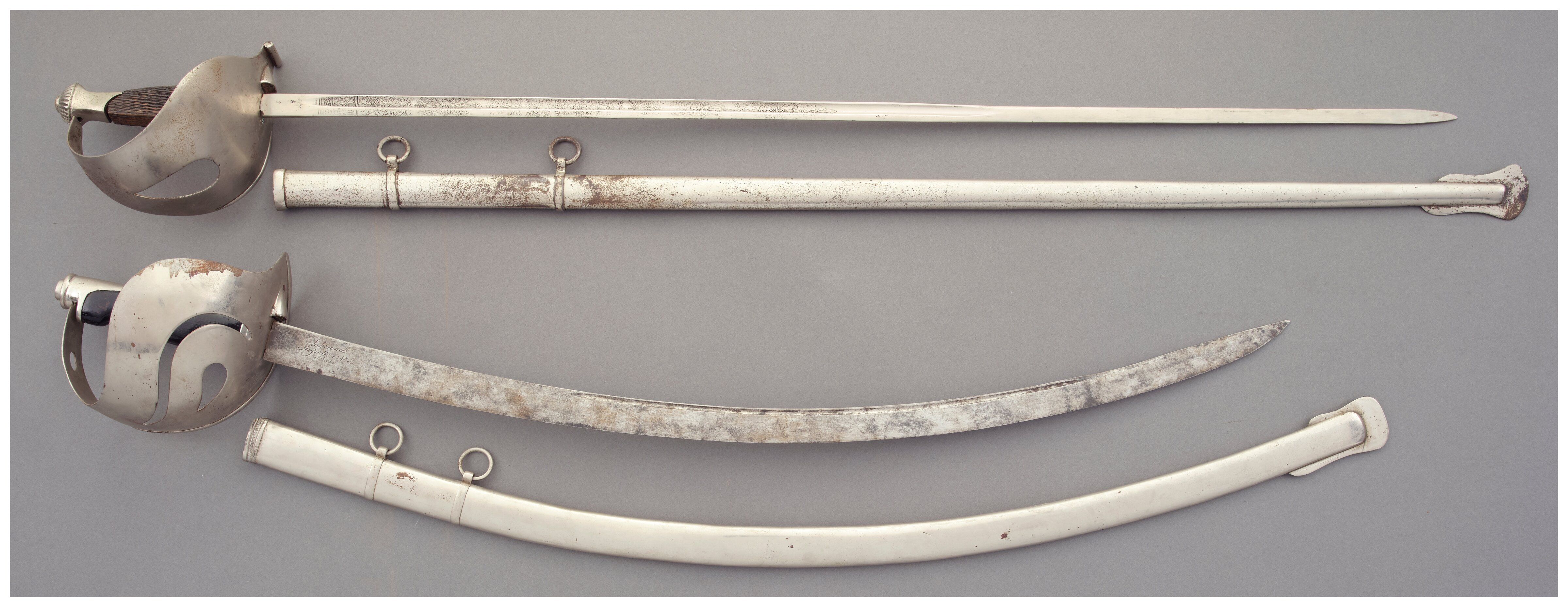 Two Italian Pattern Swords | Rock Island Auction