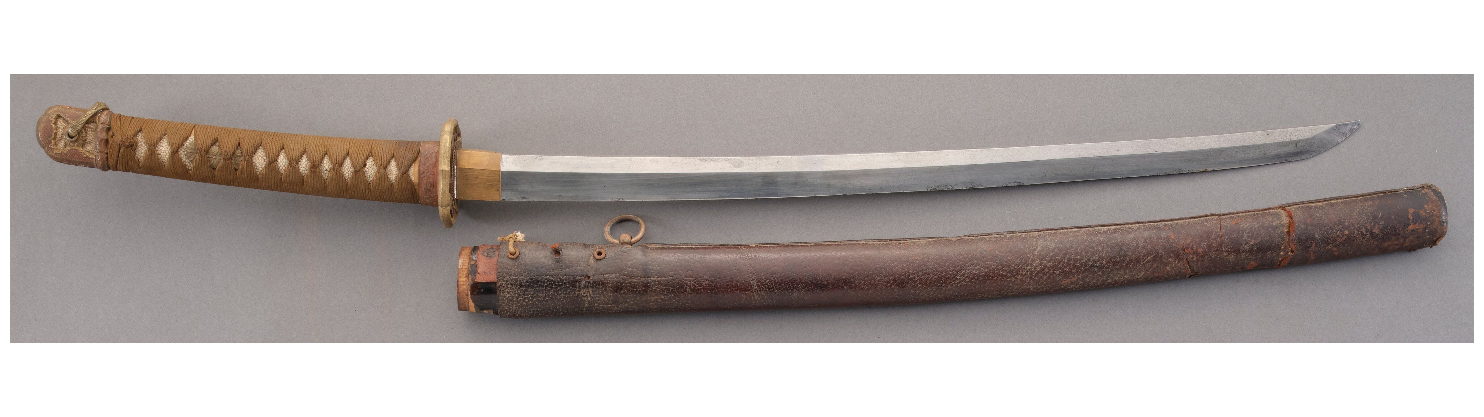 World War II Imperial Japanese Shin-Gunto Sword with Scabbard | Rock ...