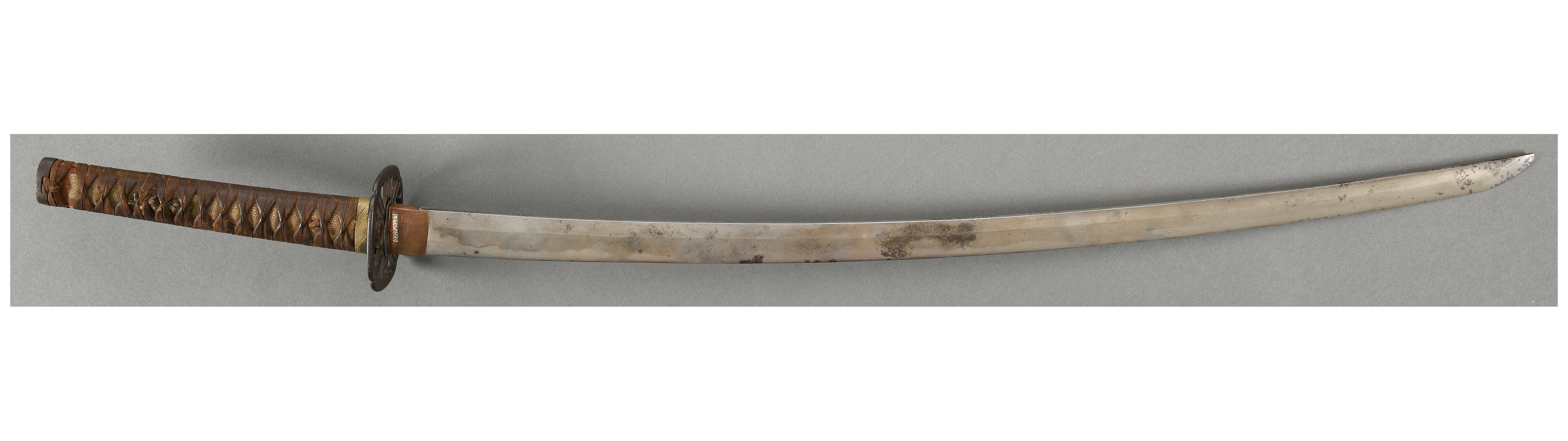 Japanese Katana Length Sword | Rock Island Auction