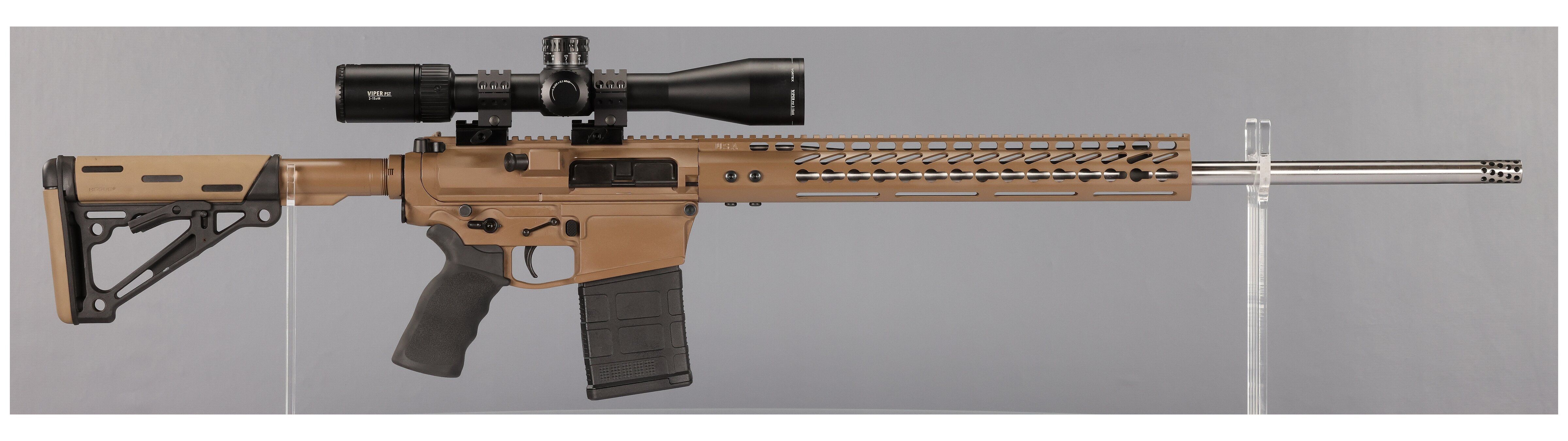 MW Machining & Welding MW-10 Semi-Automatic Rifle with Scope | Rock ...