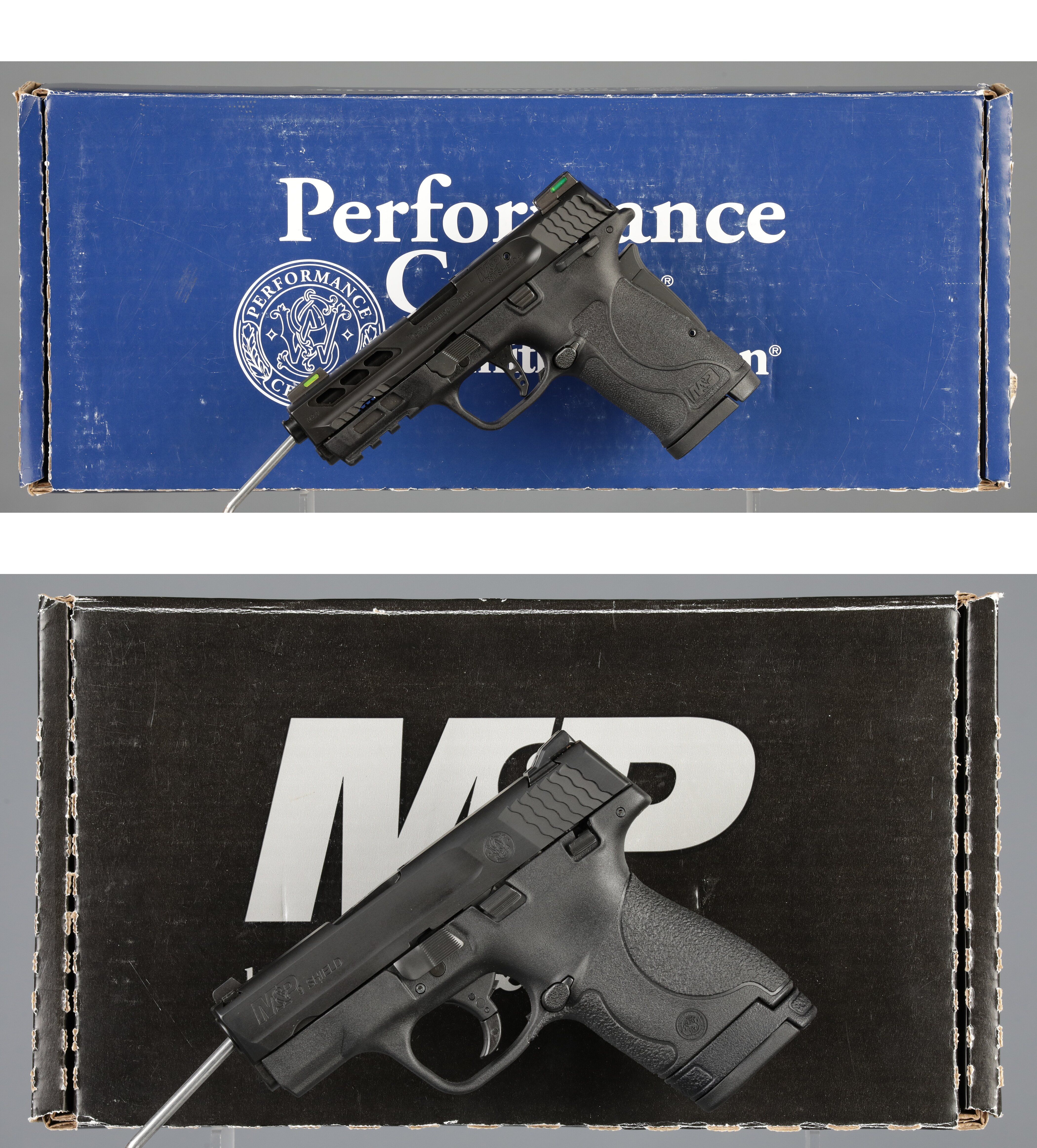 Two Smith & Wesson M&P Series Semi-Automatic Pistols with Boxes | Rock ...