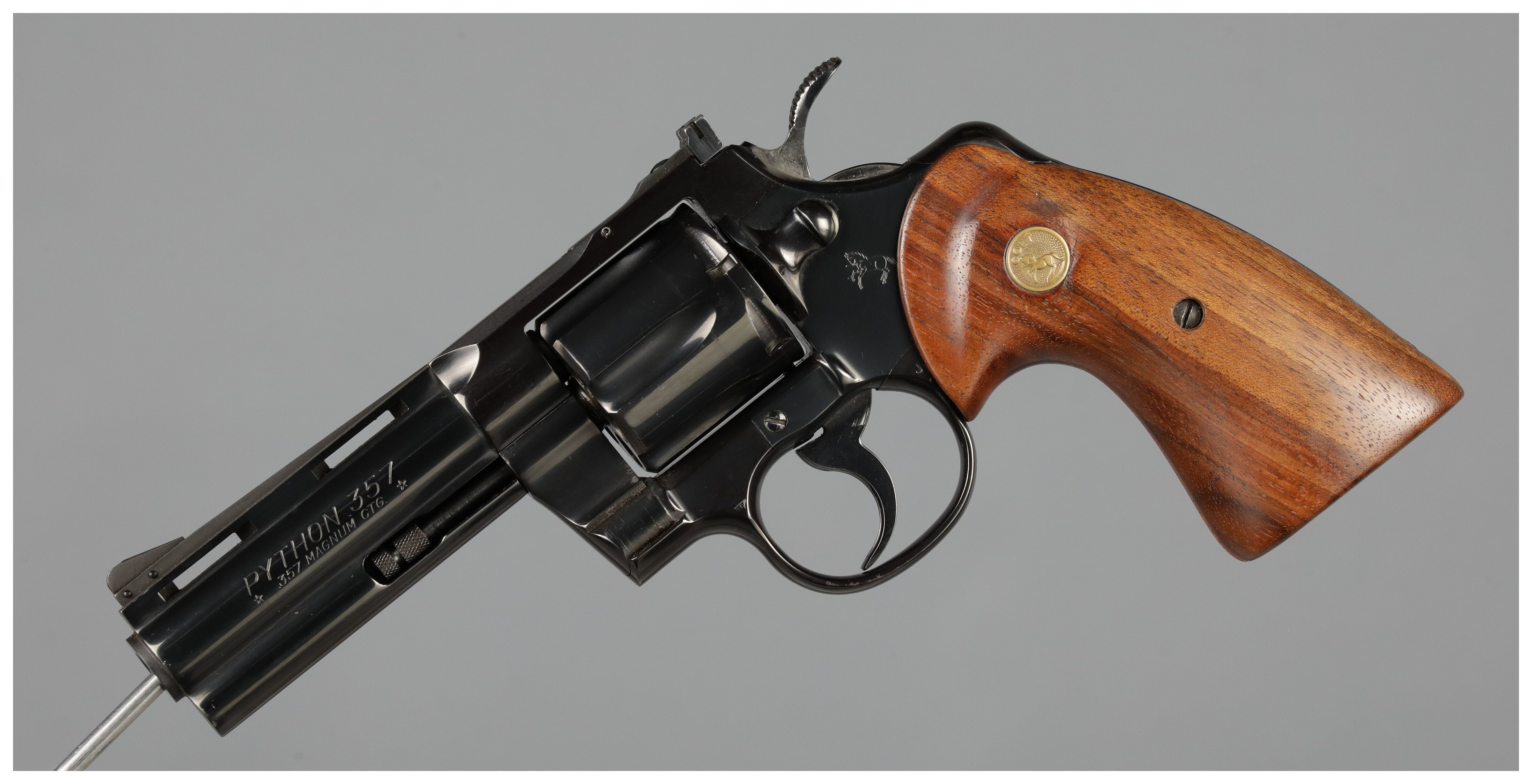 Colt Python Double Action Revolver | Rock Island Auction
