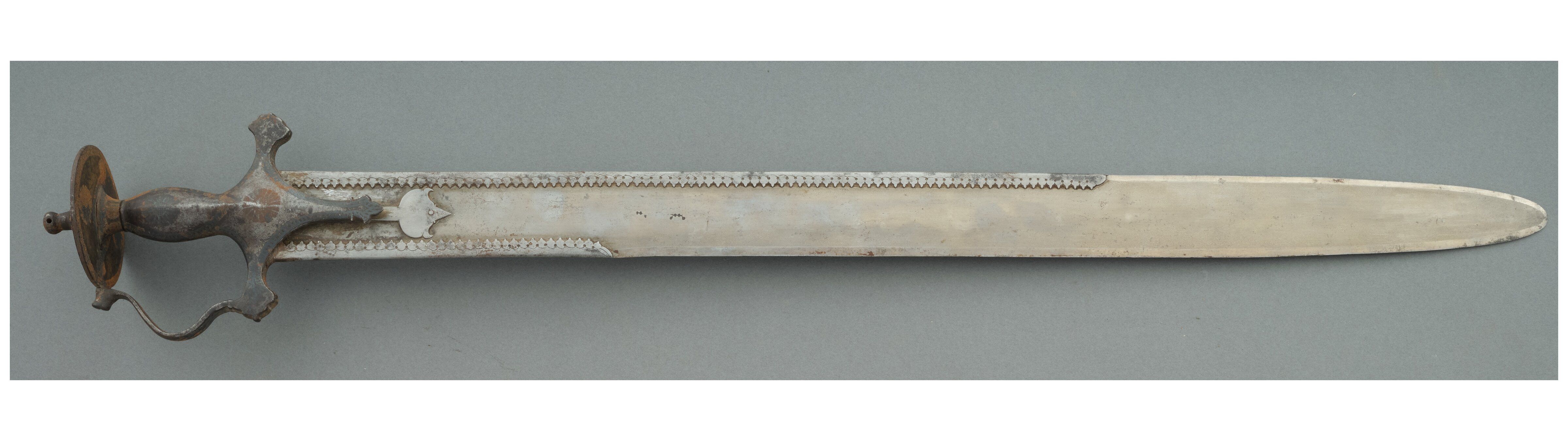 Indian Khanda Style Sword | Rock Island Auction