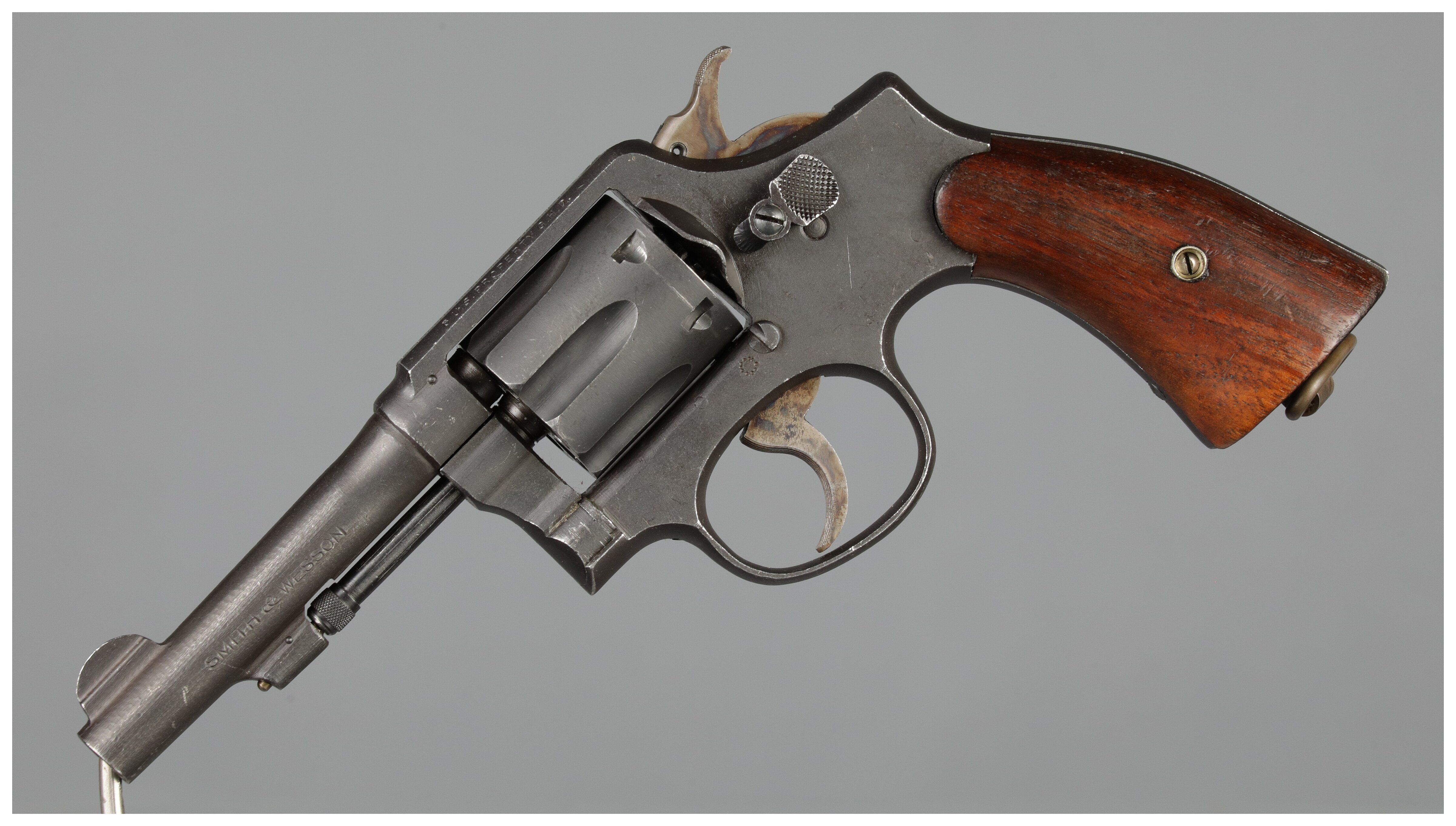 WWII U.S. Smith & Wesson Victory Model Double Action Revolver | Rock ...