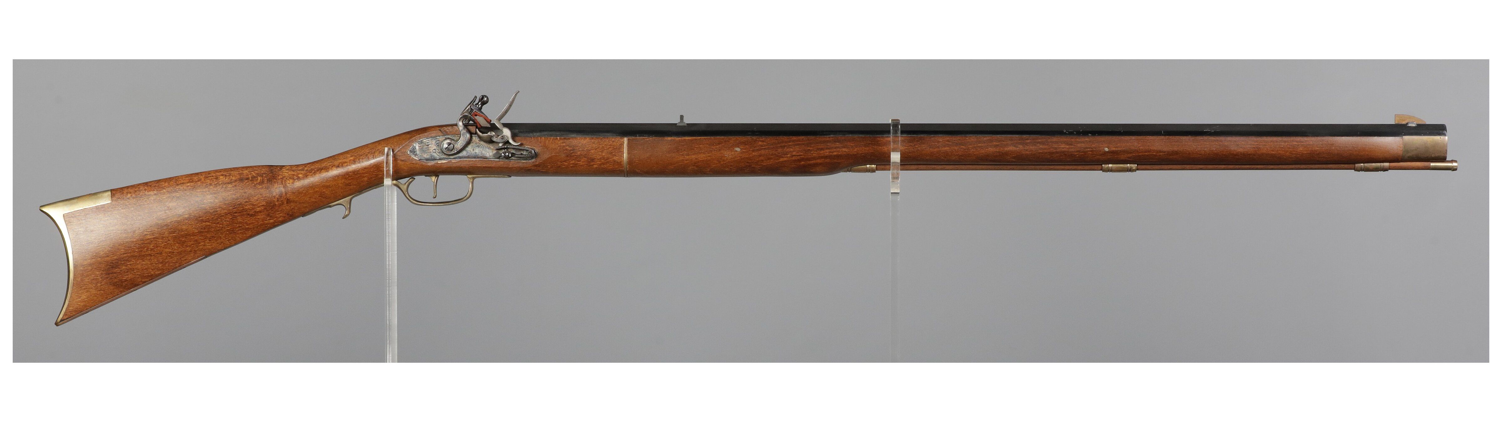 Spanish Dikar Kentucky Style Flintlock Rifle | Rock Island Auction