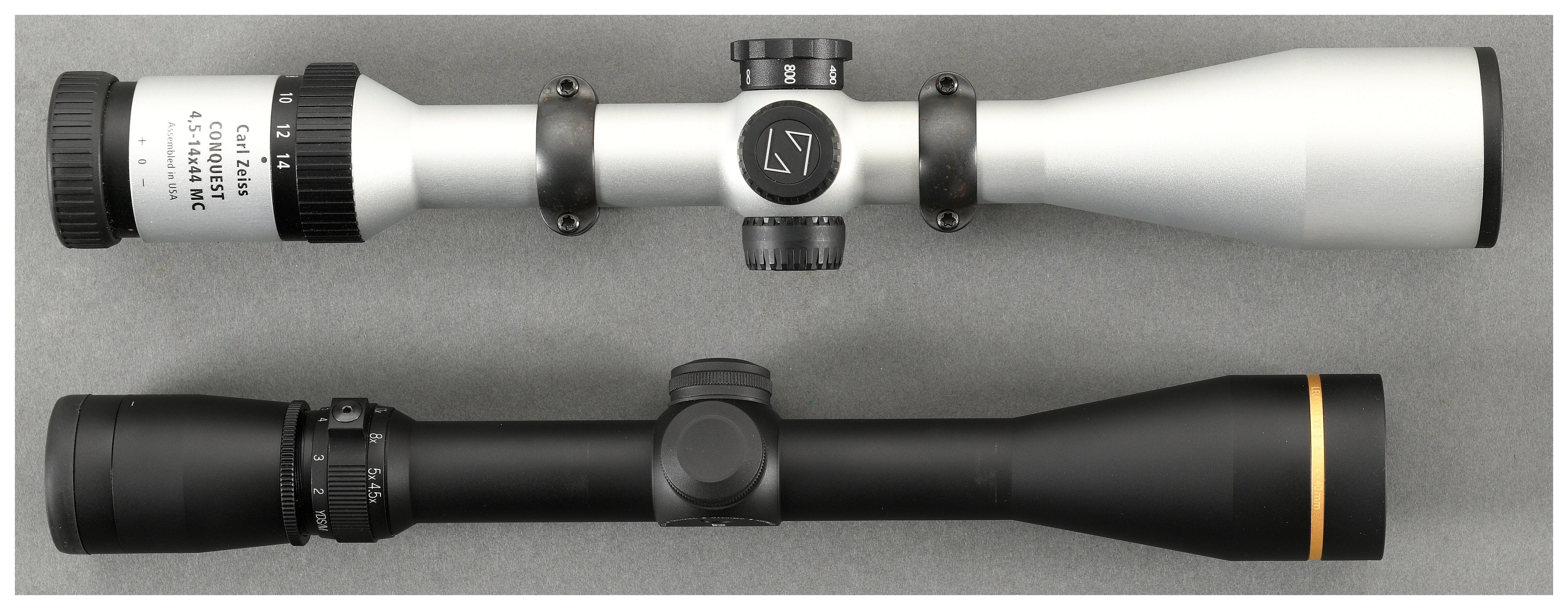 One Zeiss Scope and One Leupold Scope | Rock Island Auction