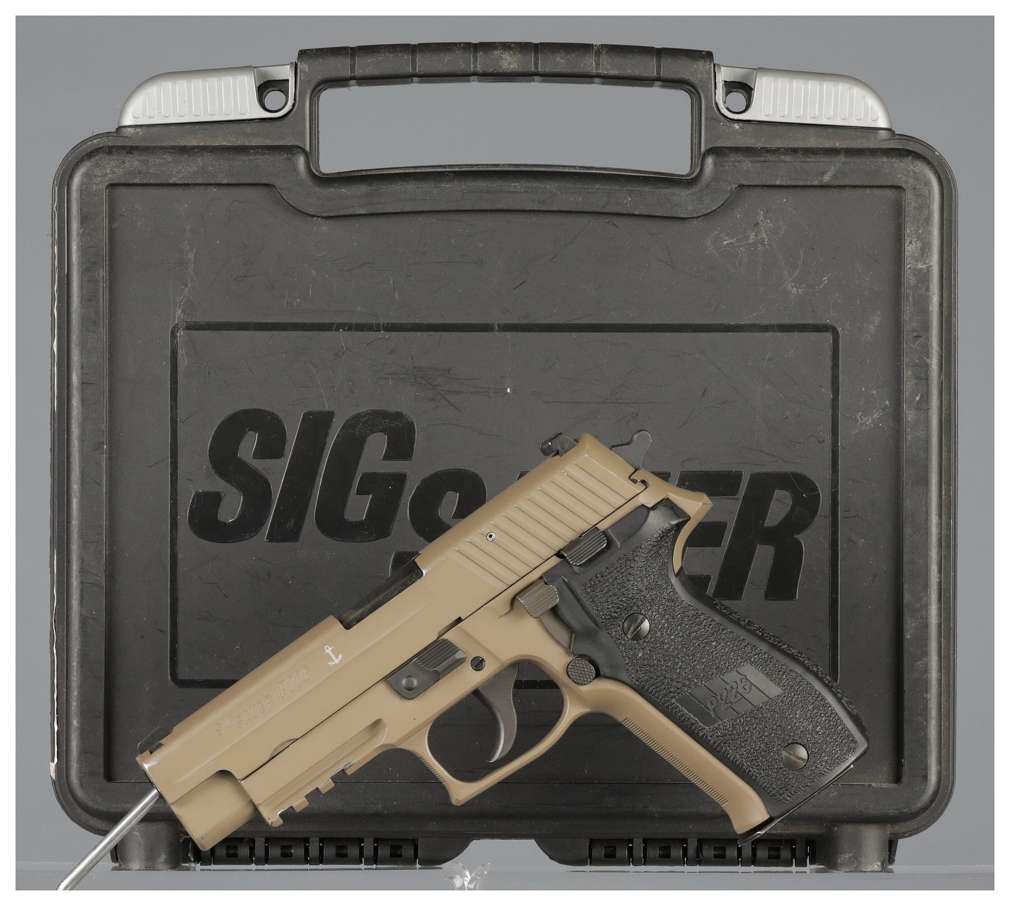Sig Sauer P226 MK25 Navy Semi-Automatic Pistol with Case | Rock Island ...