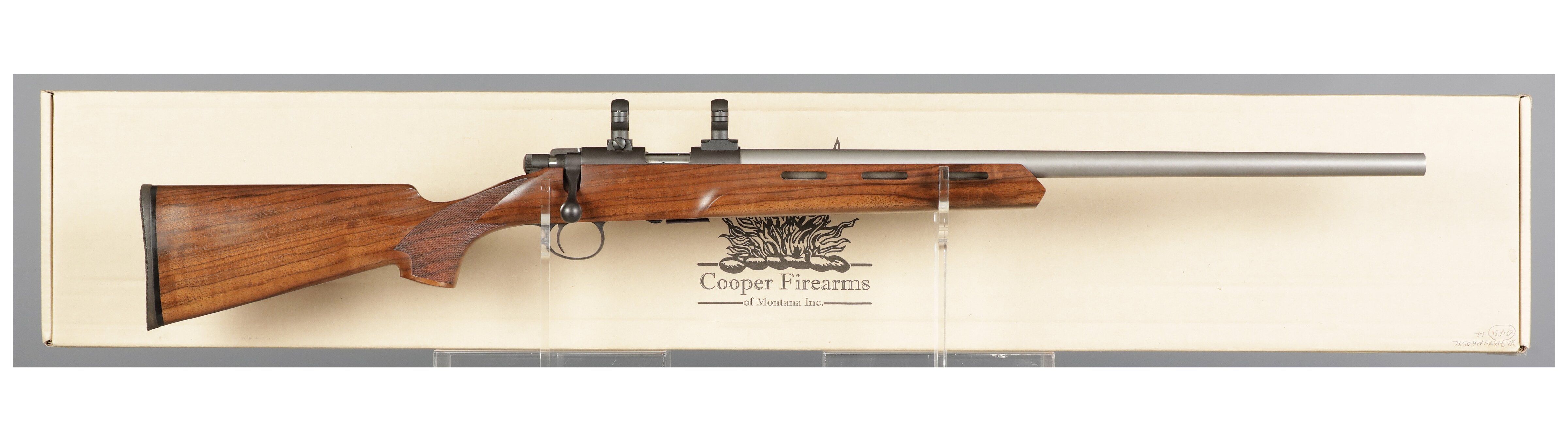 Cooper Model 57-M LVT Bolt Action Rifle with Box | Rock Island Auction