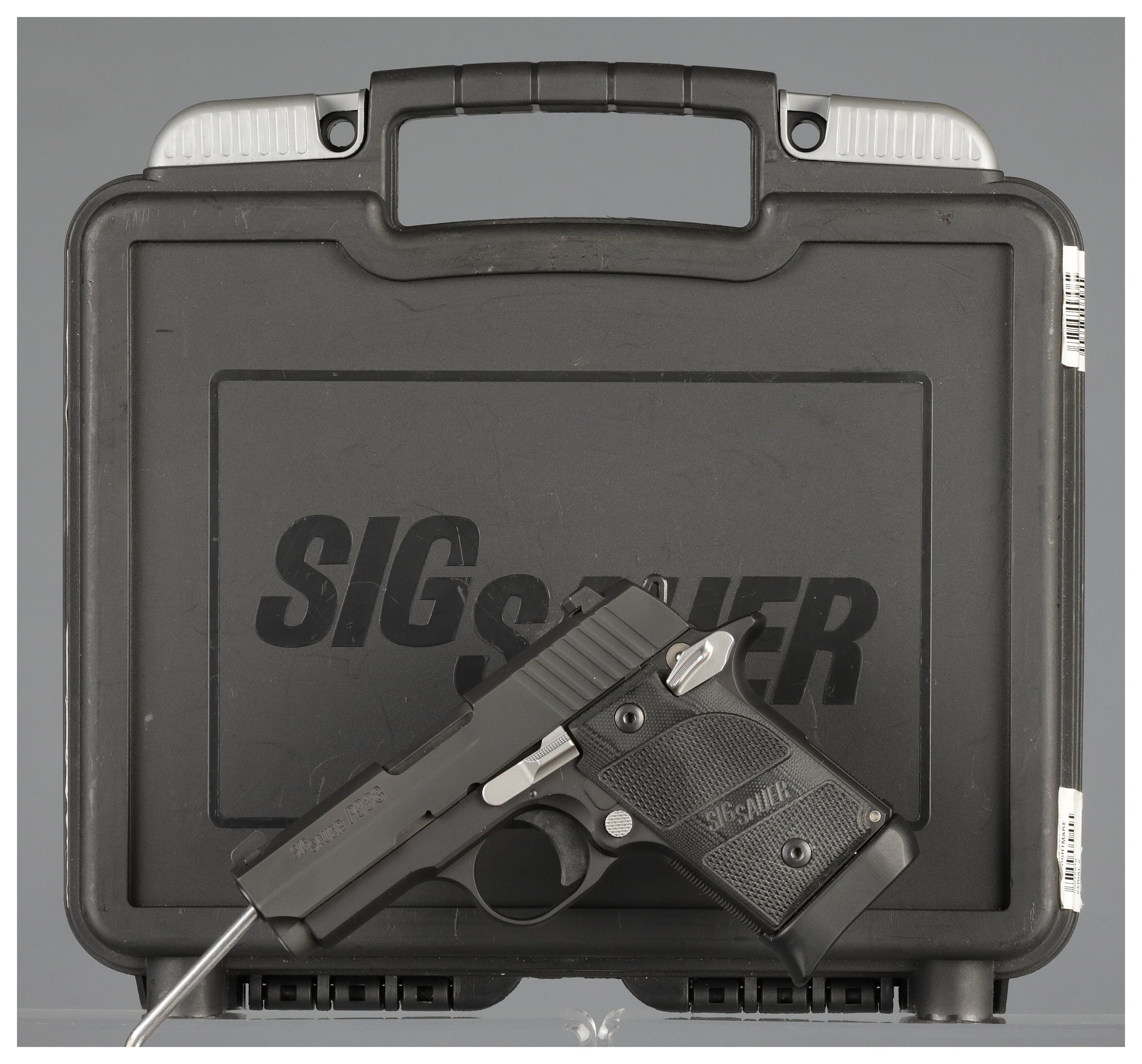 Sig Sauer P938 Nightmare Semi-Automatic Pistol with Case | Rock Island ...