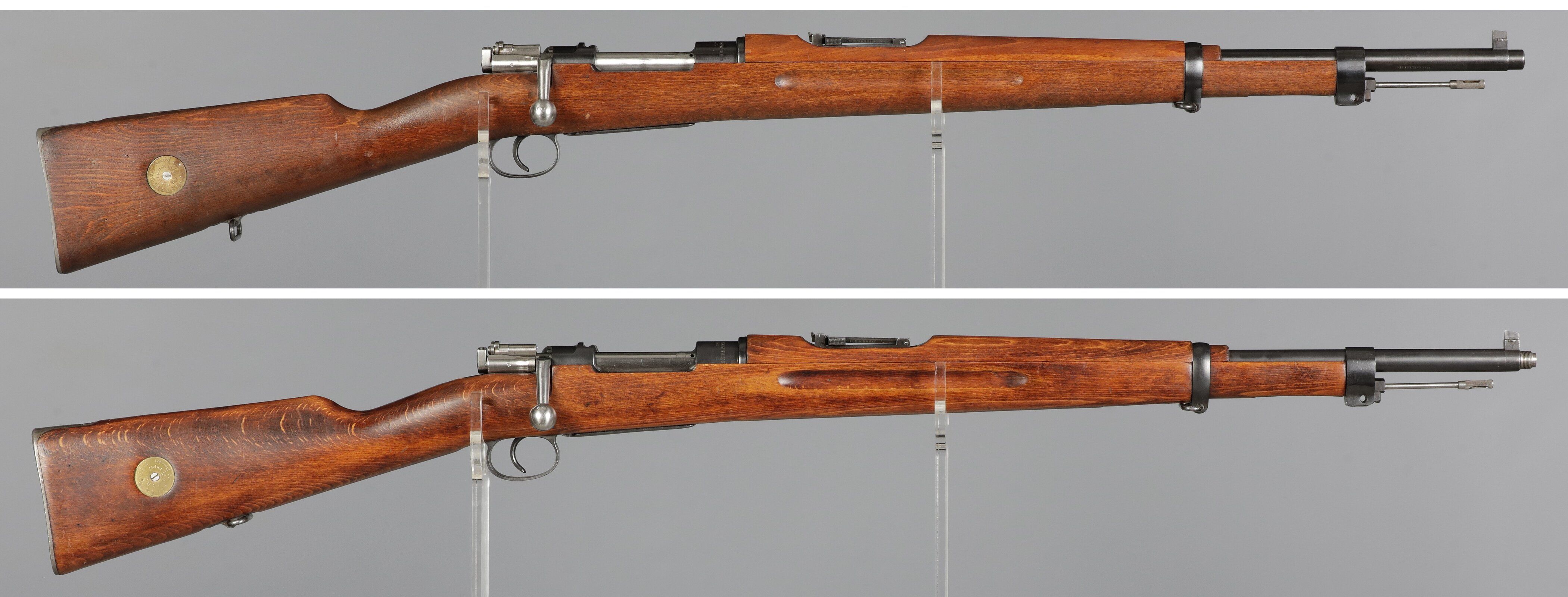 Two Swedish Husqvarna Model 1938 Mauser Pattern Rifles | Rock Island ...