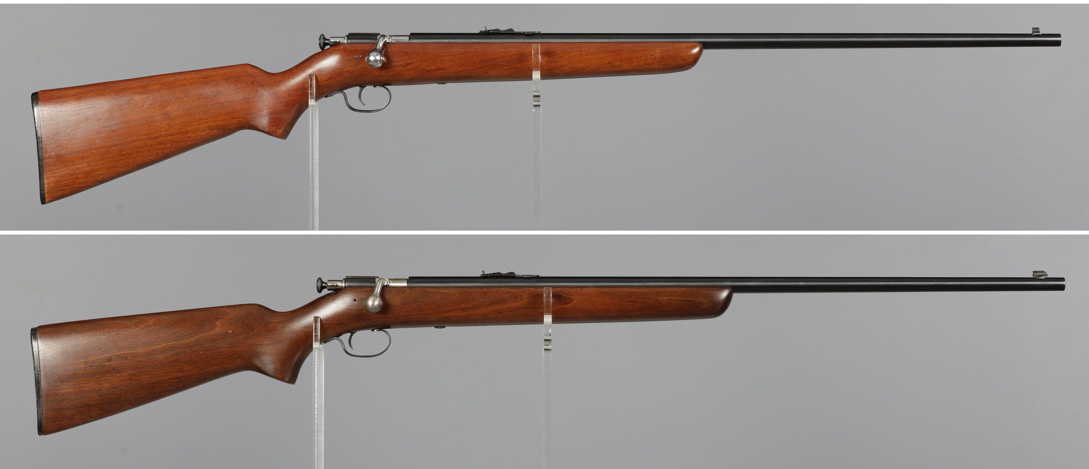 Two Winchester Model 67A Single Shot Rimfire Rifles | Rock Island Auction