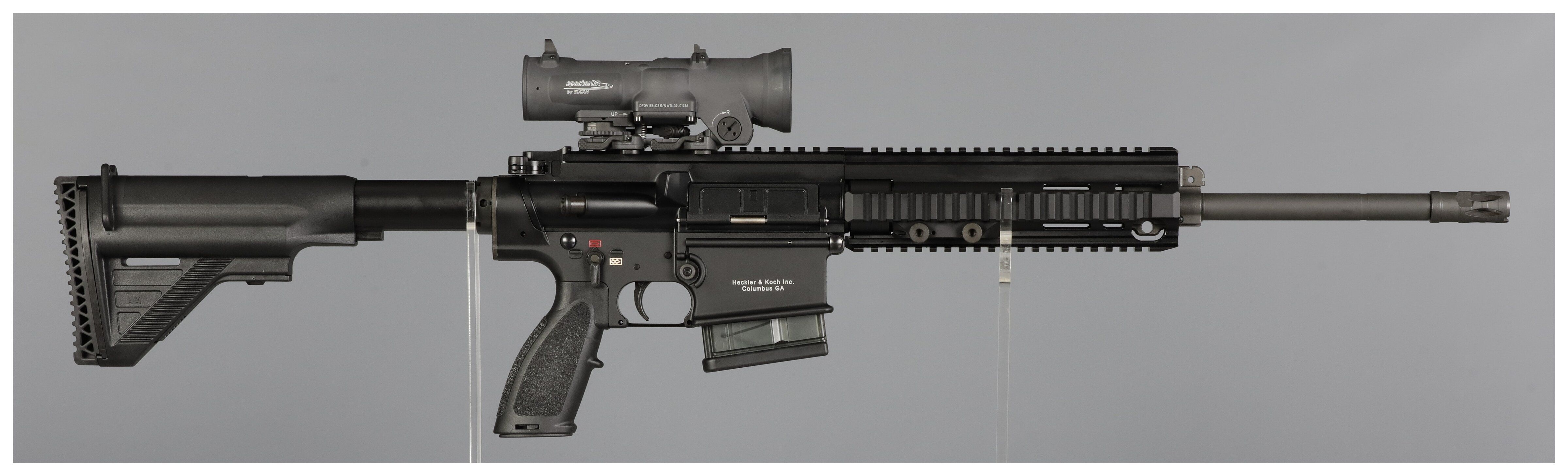 Heckler & Koch MR762A1 Semi-Automatic Rifle ELCAN Scope | Rock Island ...