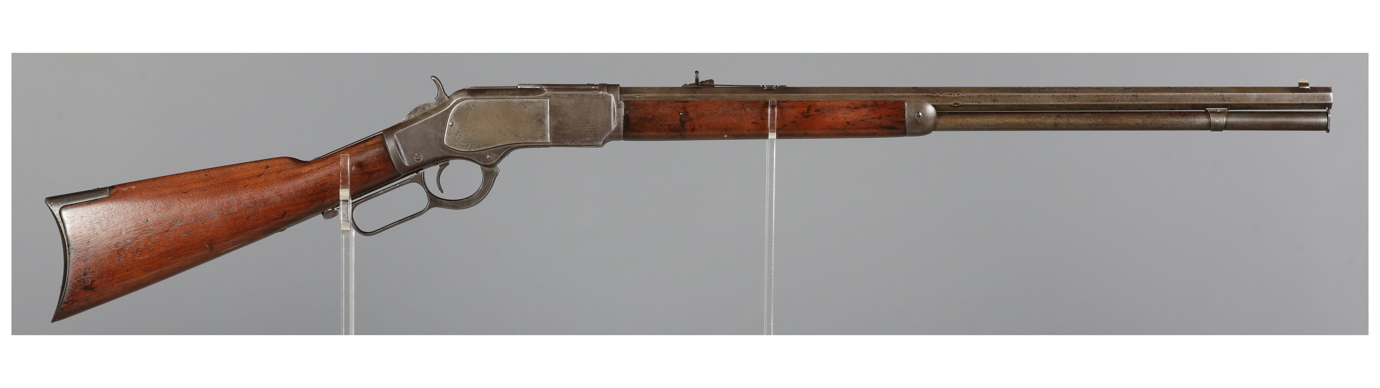 Winchester Model 1873 Lever Action Rifle in .22 Short Rimfire | Rock ...