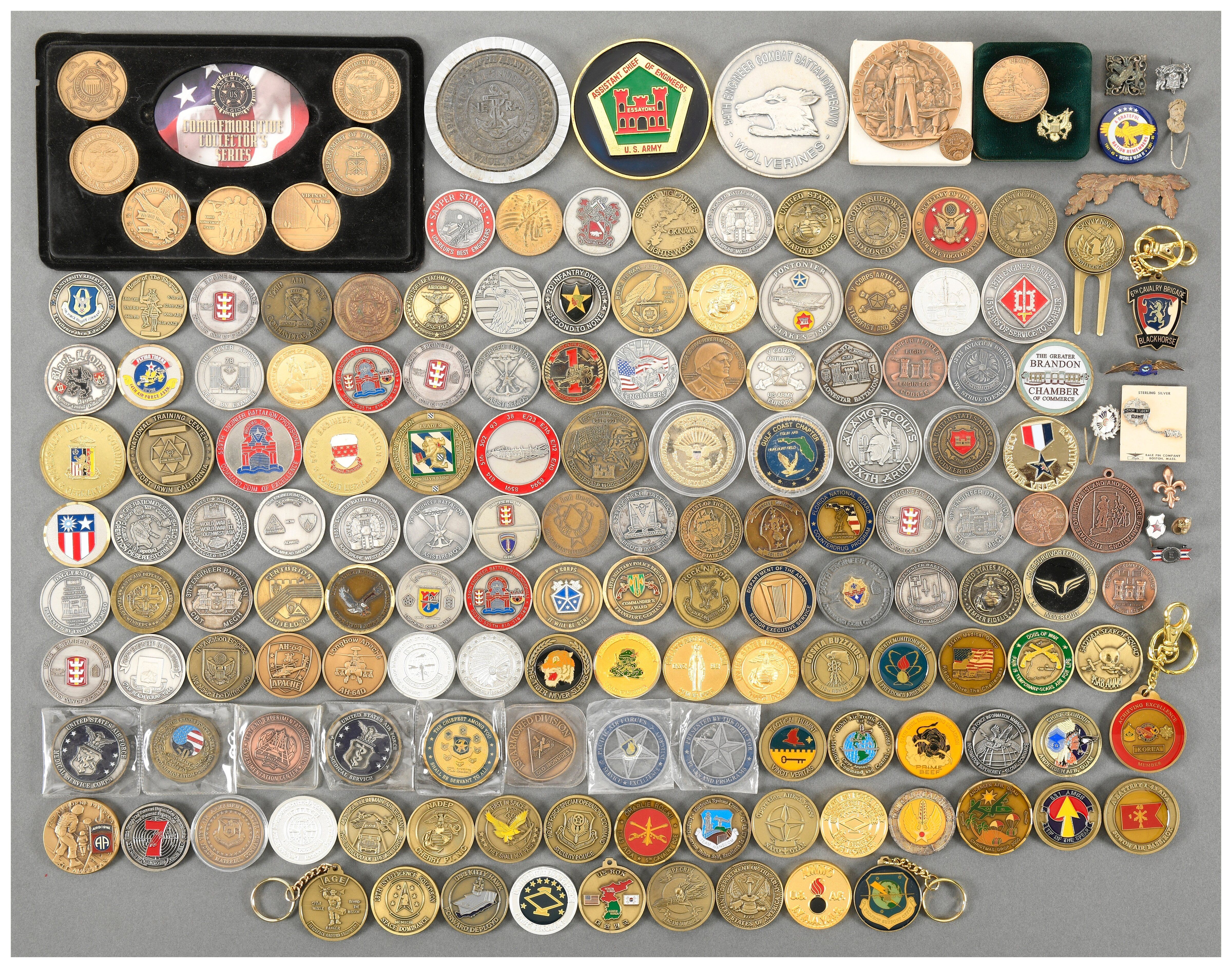 Collector's Lot of Challenge Coins | Rock Island Auction