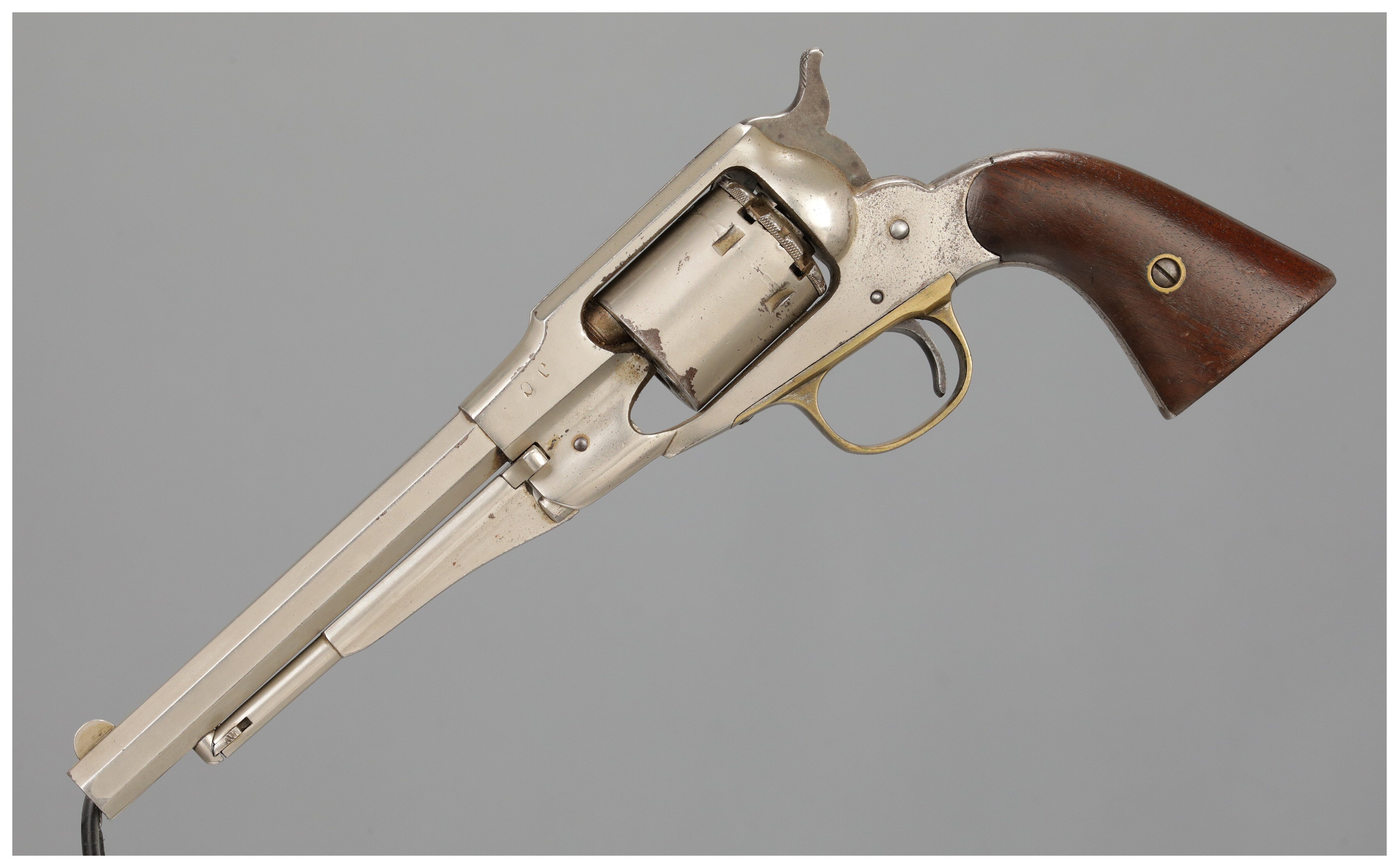 E. Remington & Sons New Model Belt Rimfire Conversion Revolver | Rock ...