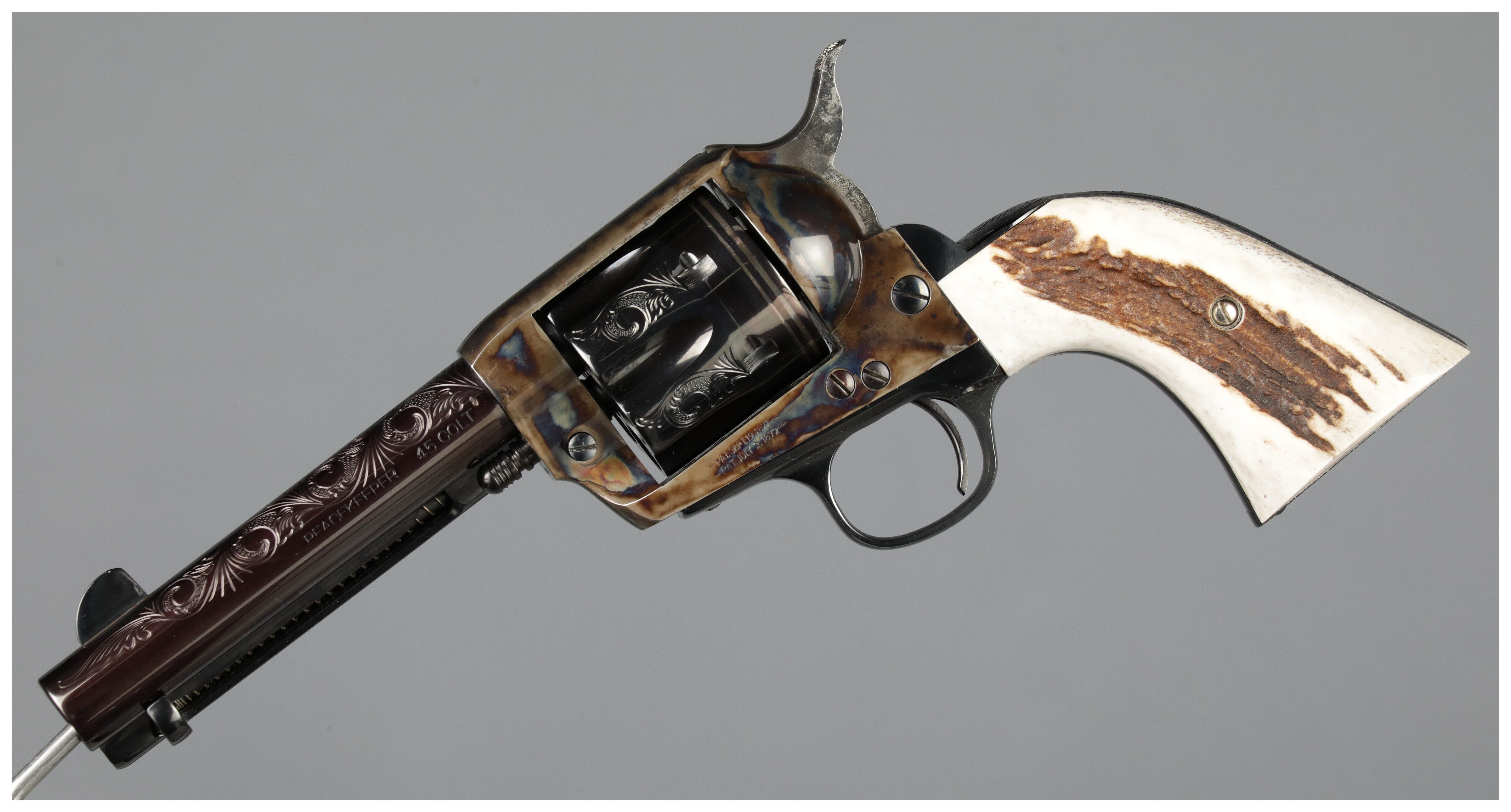 Engraved American Western Arms Peacekeeper Revolver | Rock Island Auction
