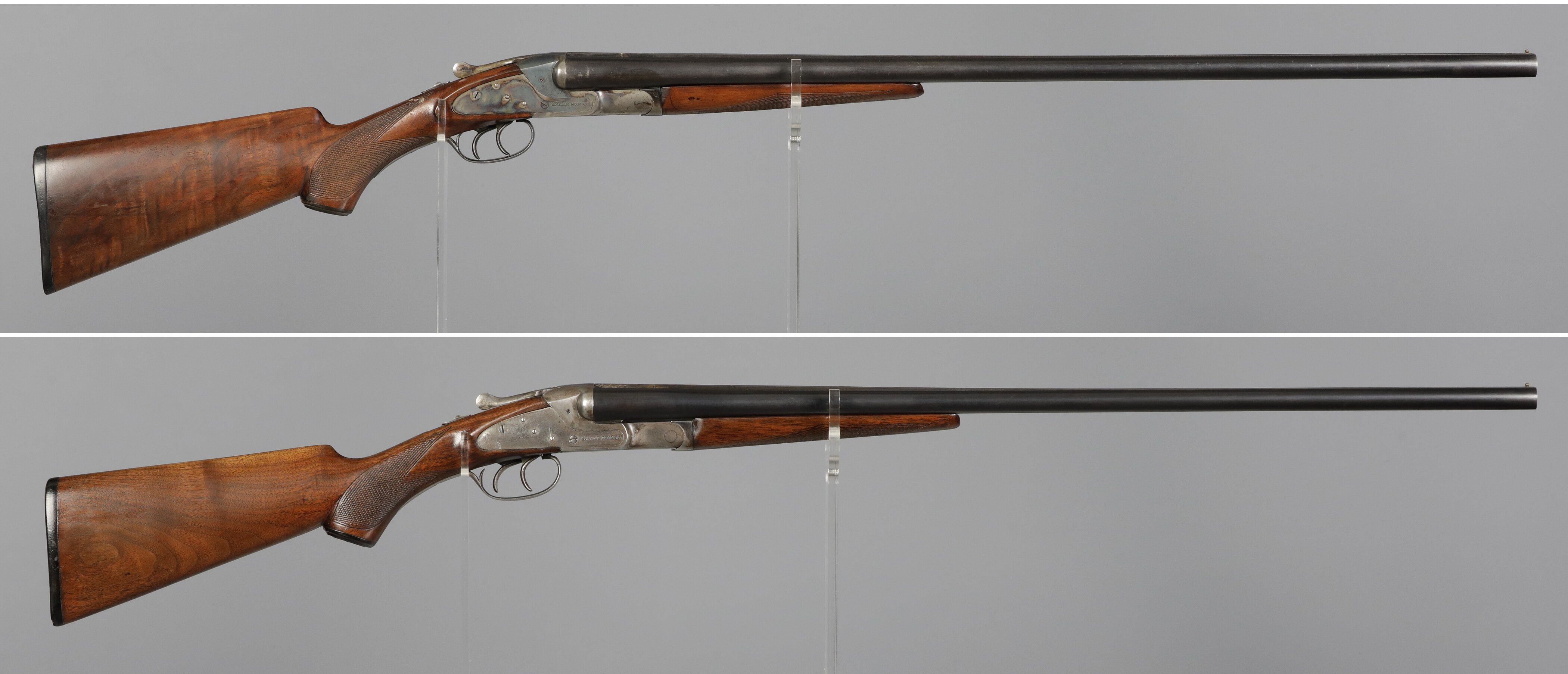 Two Baker Gun Company Batavia Leader Double Barrel Shotguns | Rock Island Auction