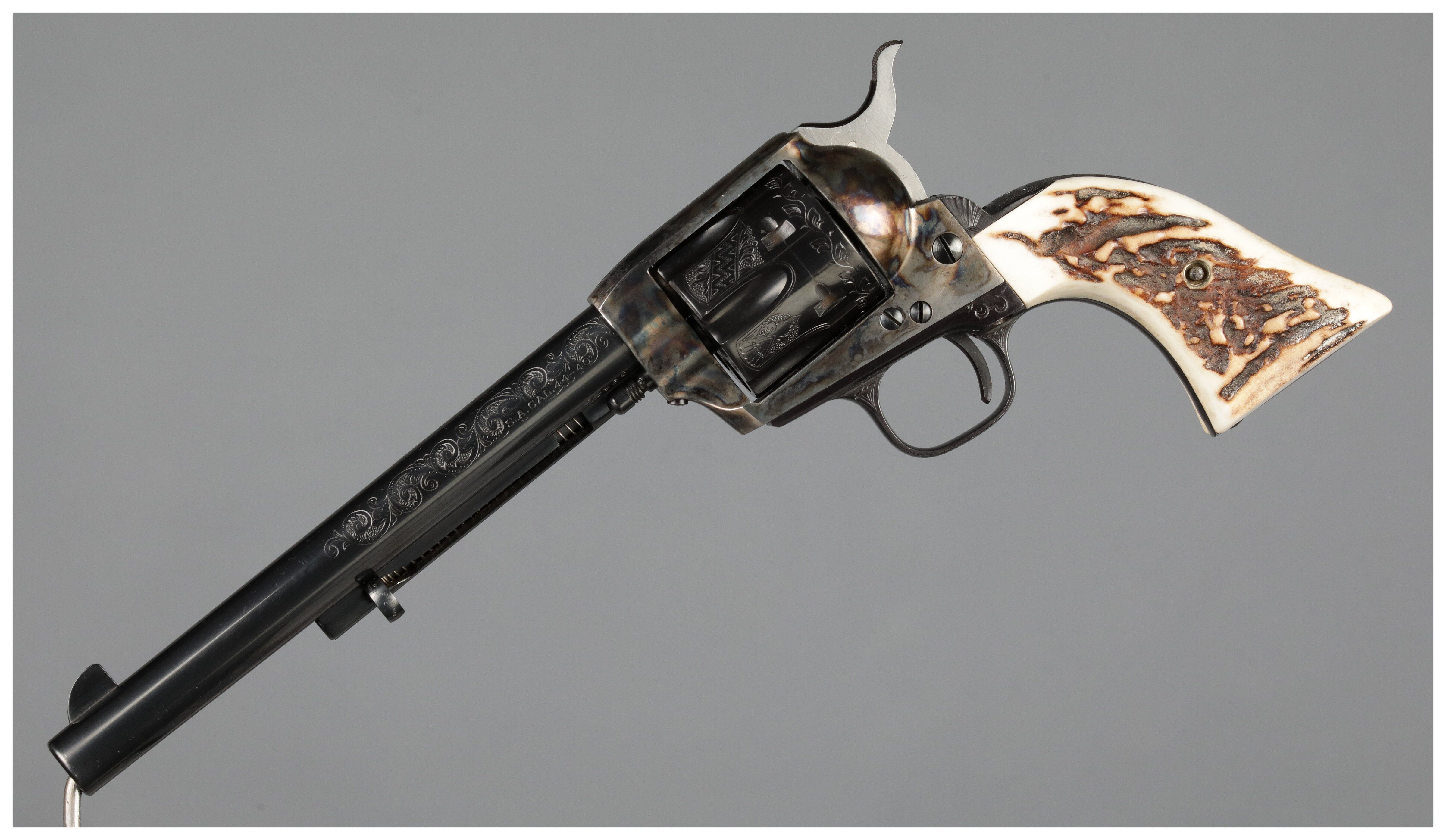 Engraved Uberti Model 1873 Single Action Revolver | Rock Island Auction