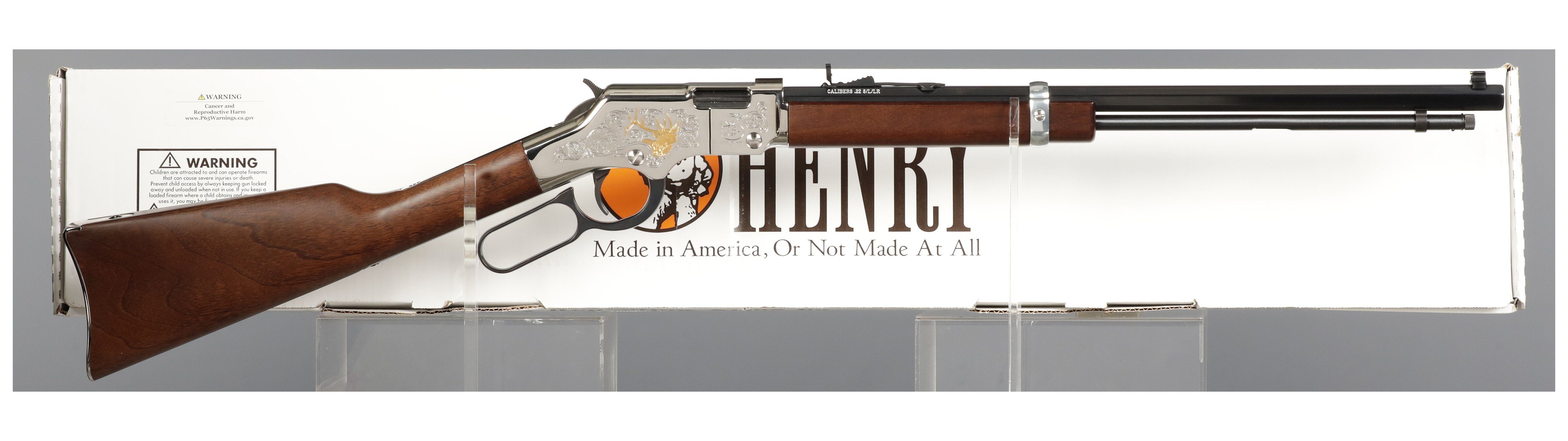 Henry Repeating Arms Model H004S RMEF Rifle with Box | Rock Island Auction