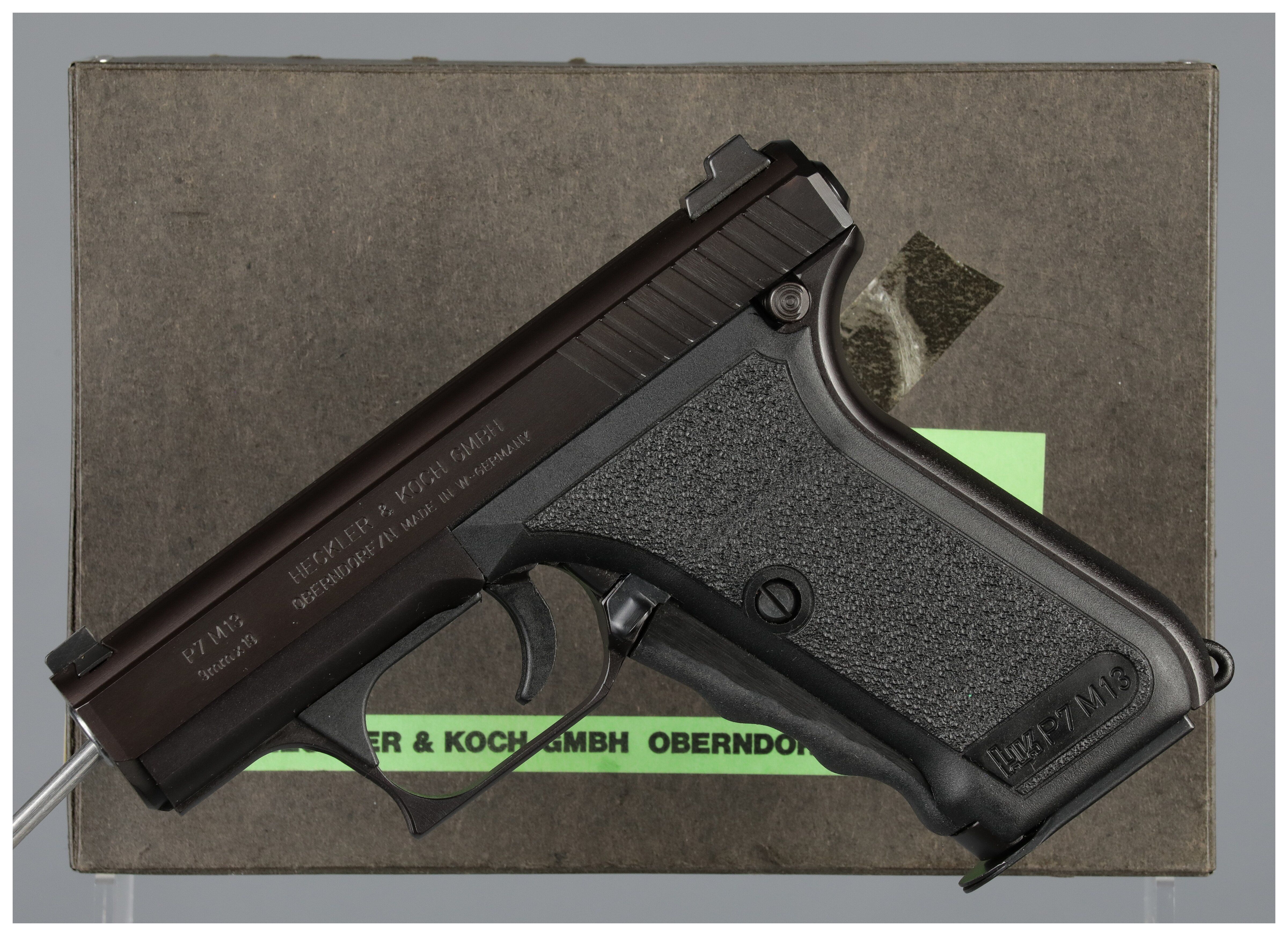Heckler & Koch P7 M13 Semi-Automatic Pistol with Case | Rock Island Auction