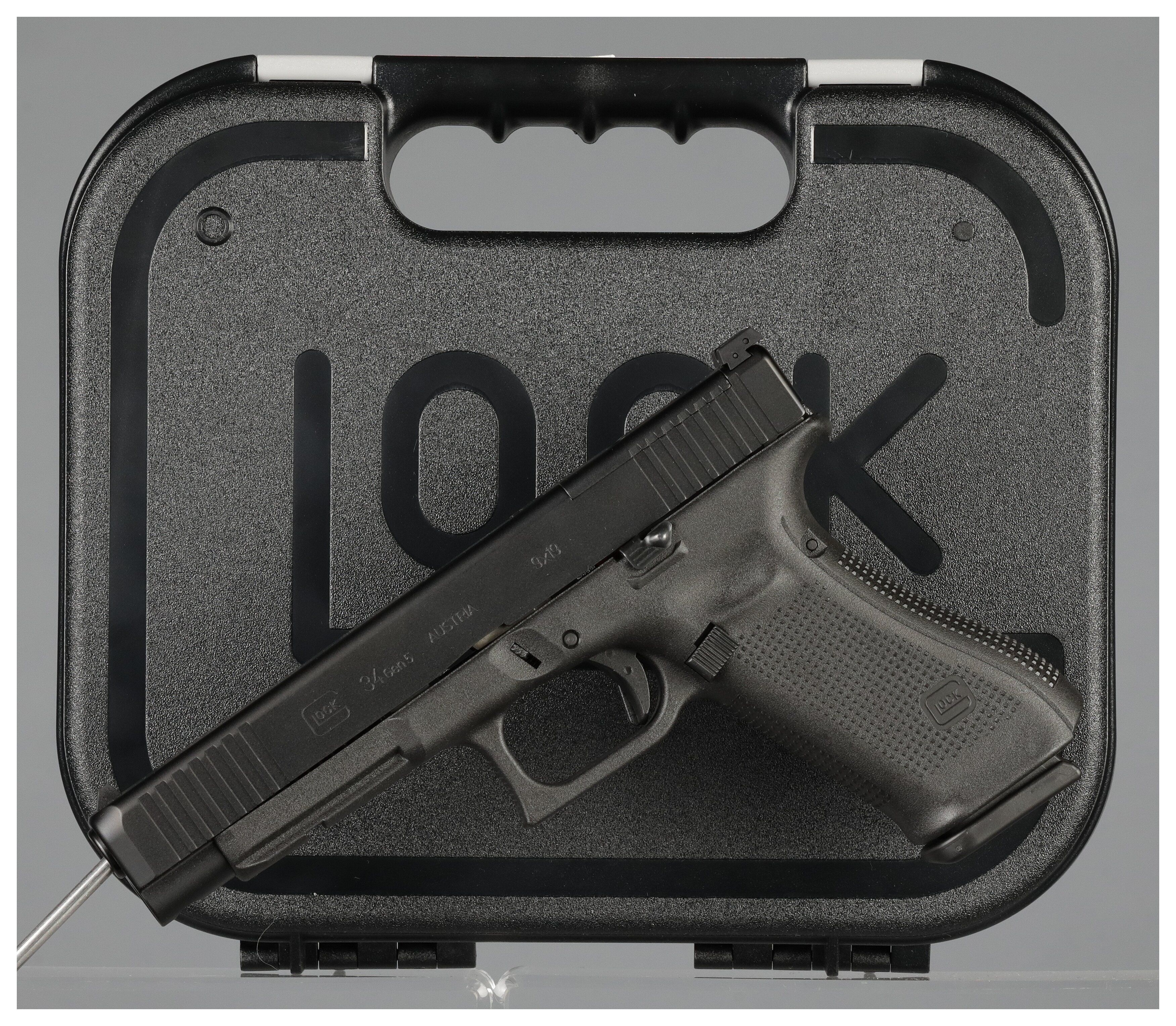 Glock Model 34 Gen 5 Semi-Automatic Pistol with Case | Rock Island Auction