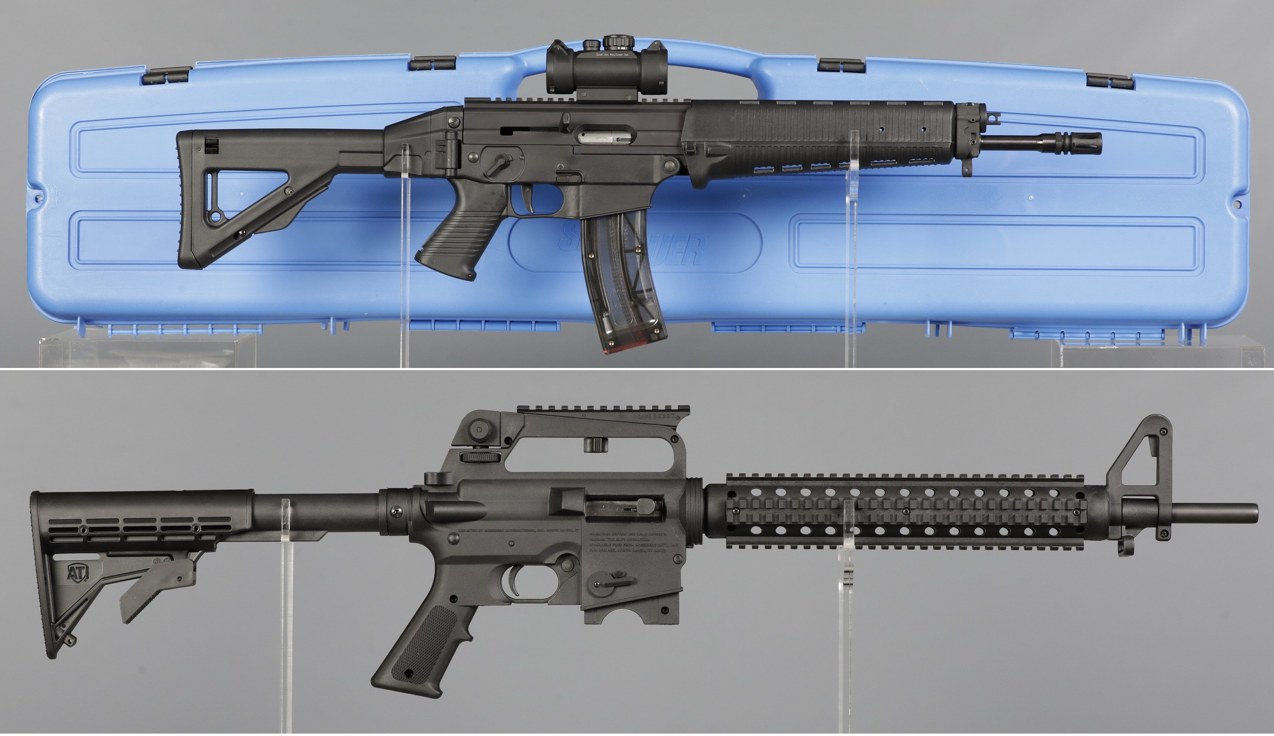 Two Semi-Automatic Rimfire Rifles | Rock Island Auction