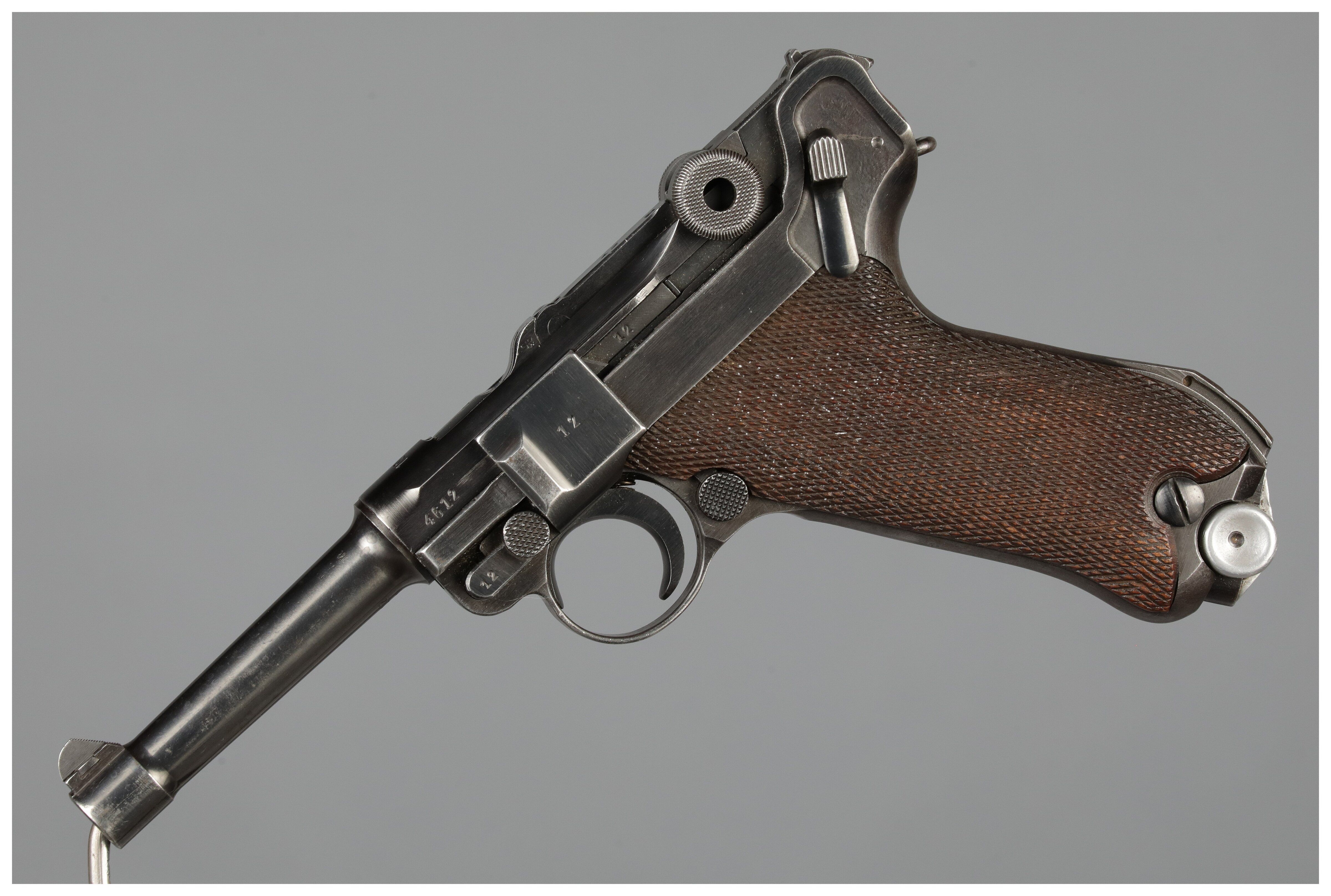 German Mauser "42" Code "1940" Date Luger Semi-Automatic Pistol | Rock ...