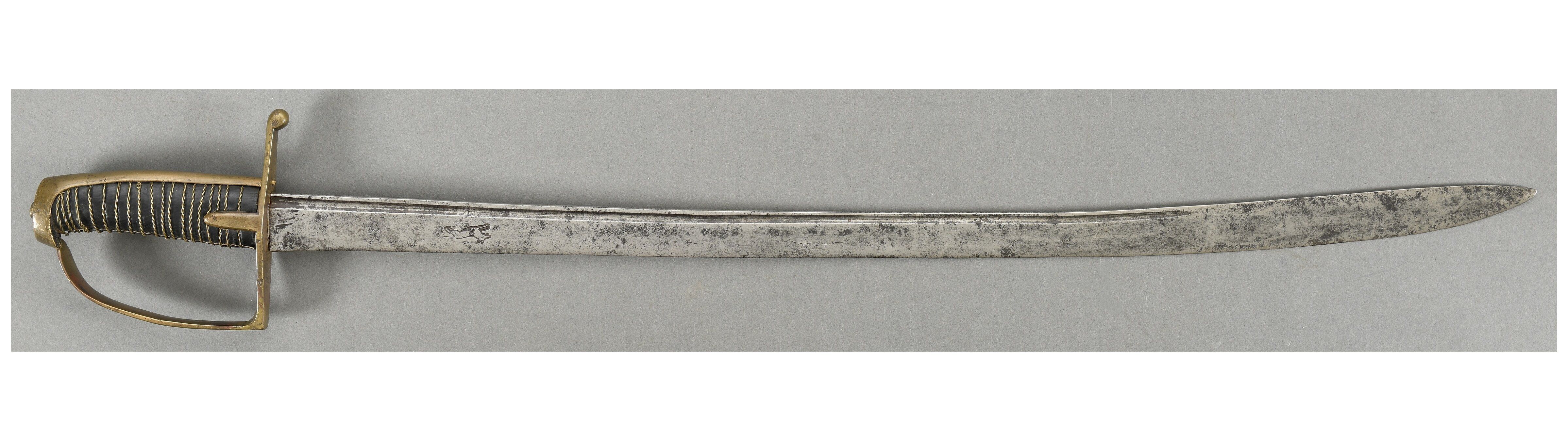Harvey "Running Fox" Hunting Hanger Sword | Rock Island Auction