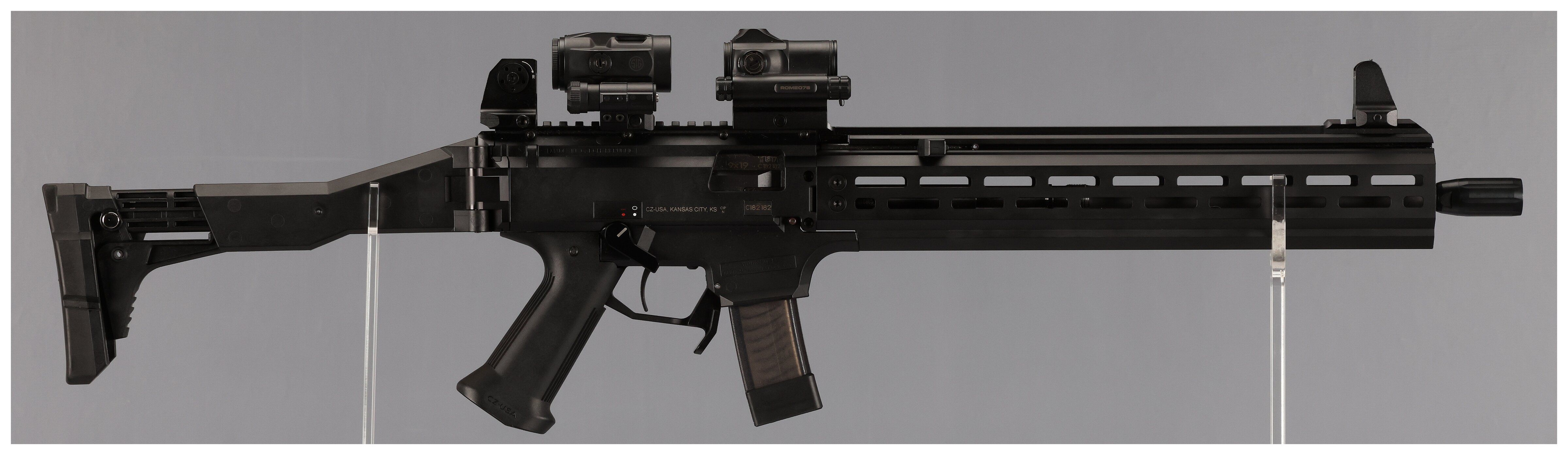 CZ Scorpion EVO 3 S1 Semi-Automatic Carbine with Red Dot | Rock Island ...