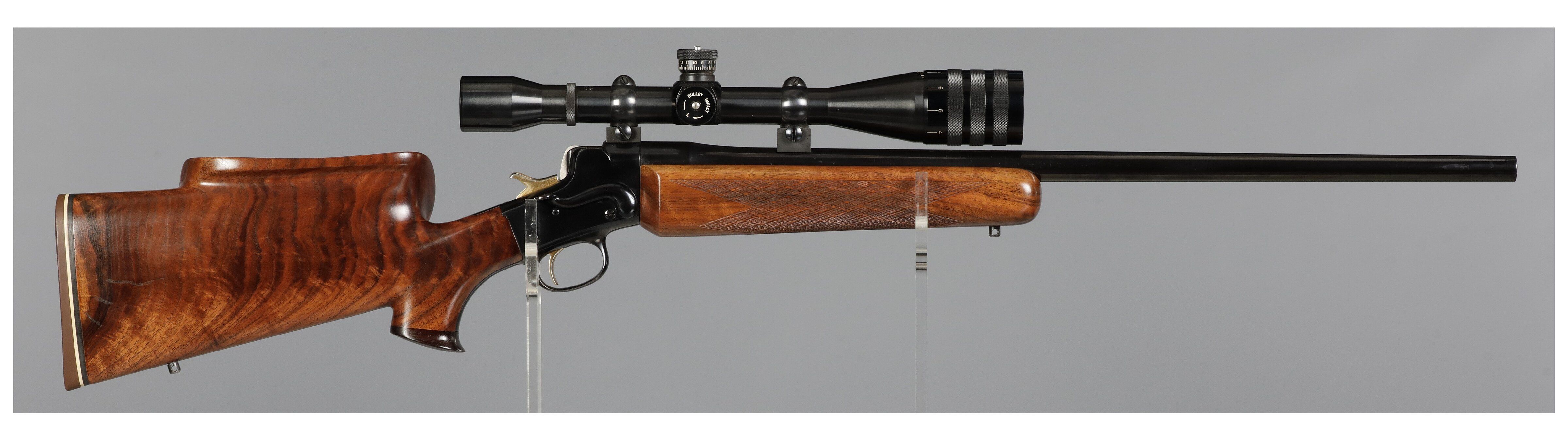 Remington-Hepburn Sporting Single Shot Rifle with Weaver Scope | Rock ...