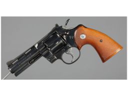 Early Production Colt Python Double Action Revolver with Box | Rock ...