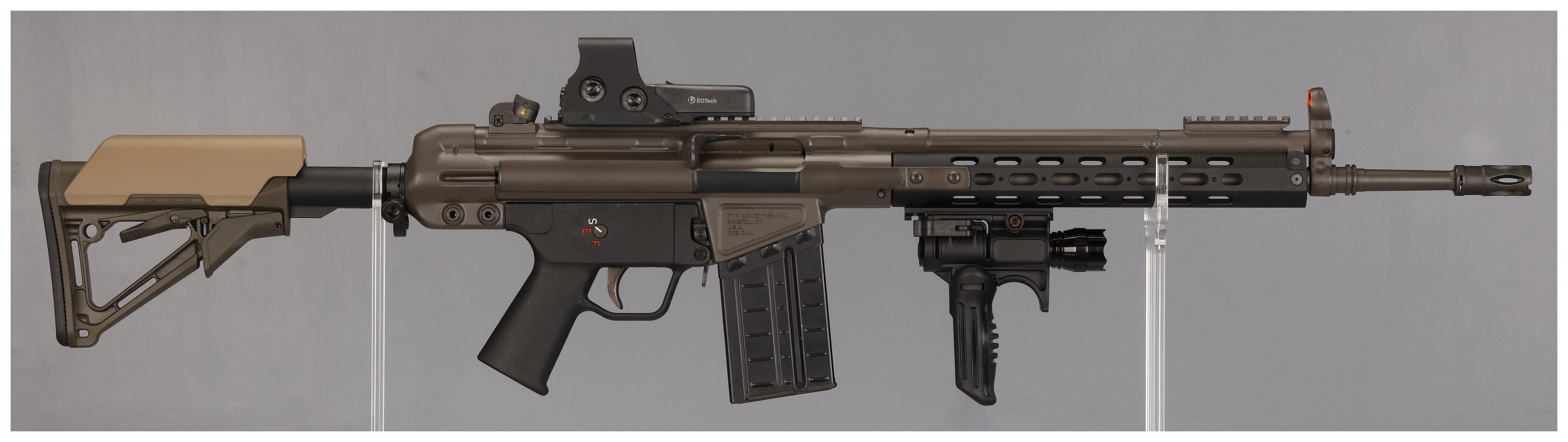 PTR Industries Model PTR91 Rifle with Holographic Sight | Rock Island ...