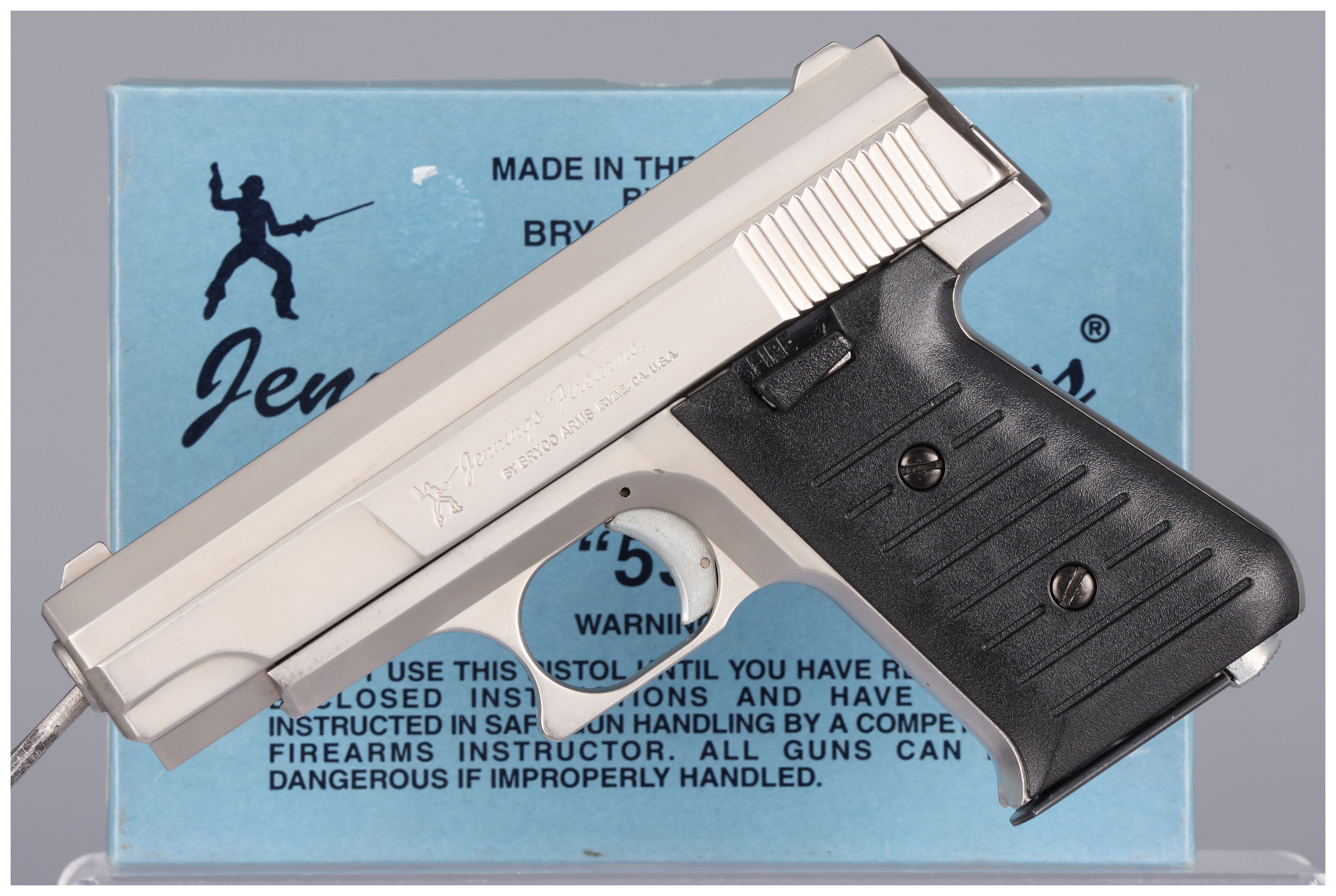 Bryco/Jennings Model Bryco 59 Semi-Automatic Pistol with Box | Rock ...