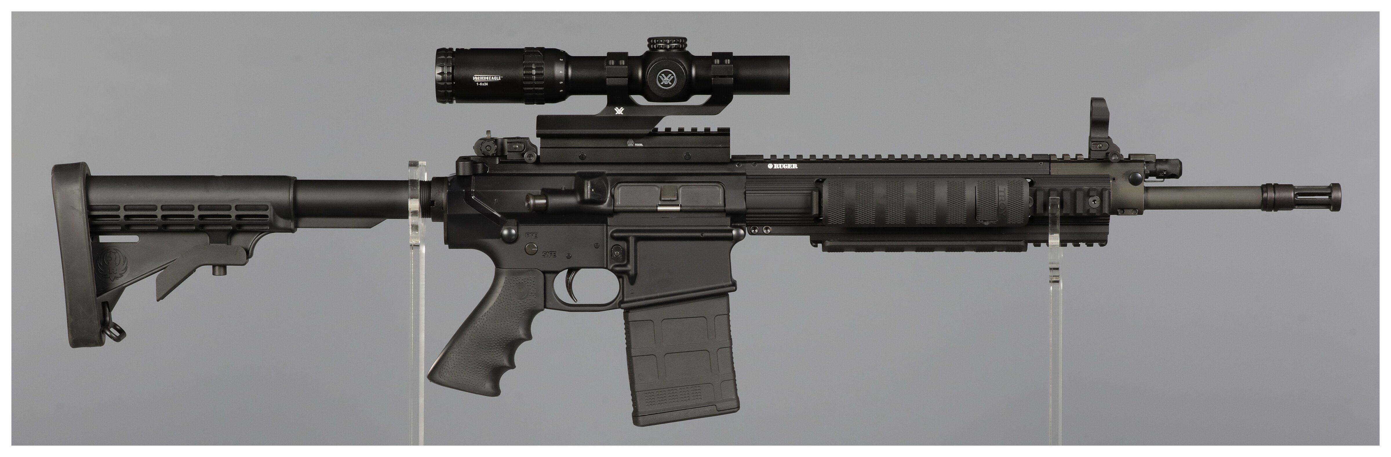 Ruger Model SR-762 Semi-Automatic Rifle with Scope | Rock Island Auction